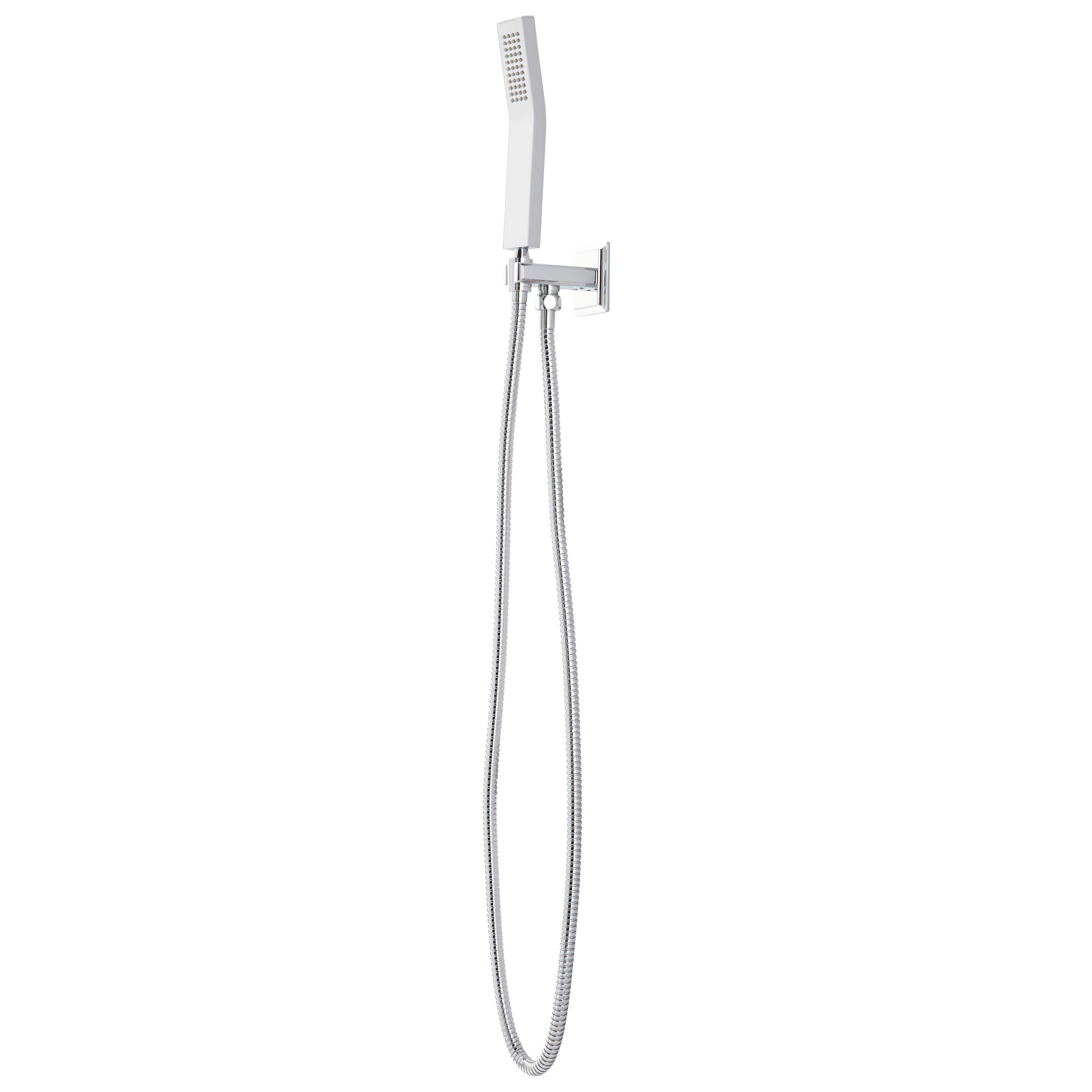 Ryle Hand Shower, Hose and Water Connector Set - Chrome | Signature ...