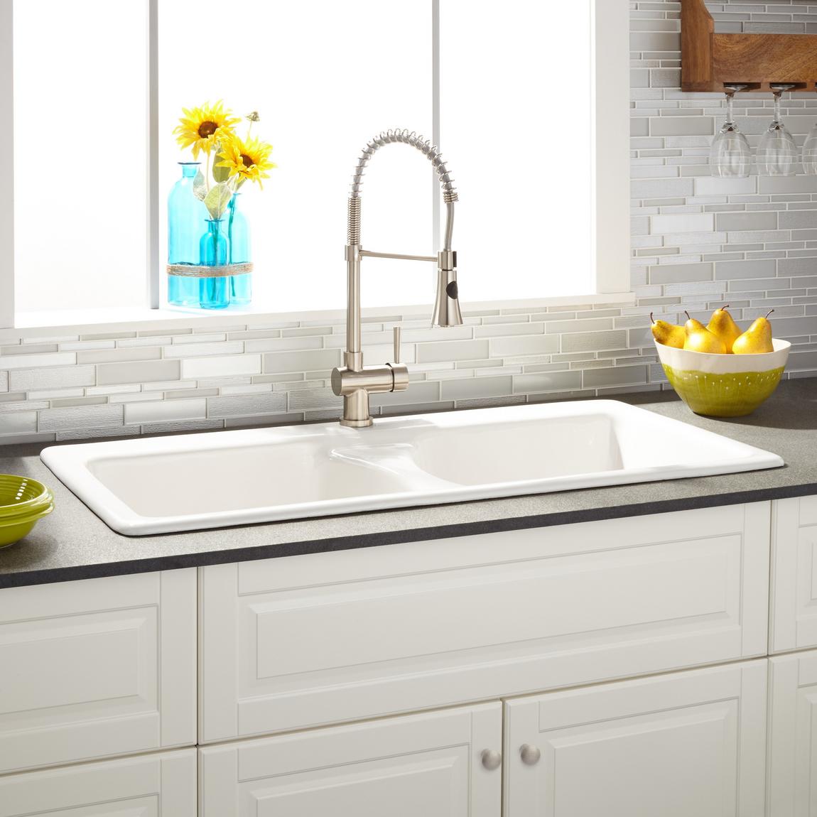 Drop-In Kitchen Sinks