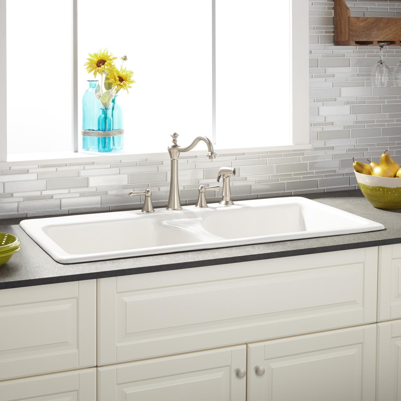 Drop-In Kitchen Sinks