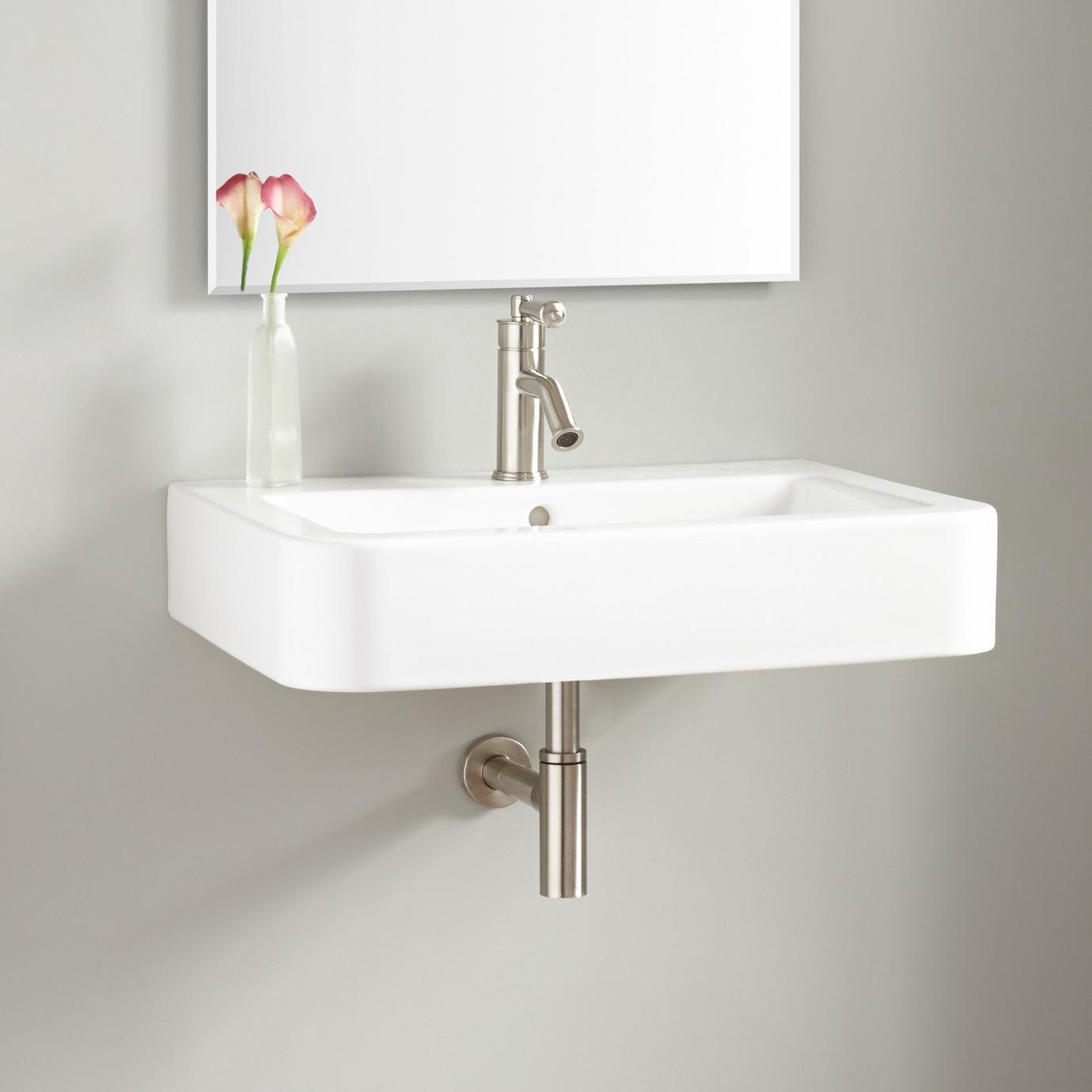 Wall Mount Sinks, Wall Mounted Bathroom Sinks | Signature Hardware
