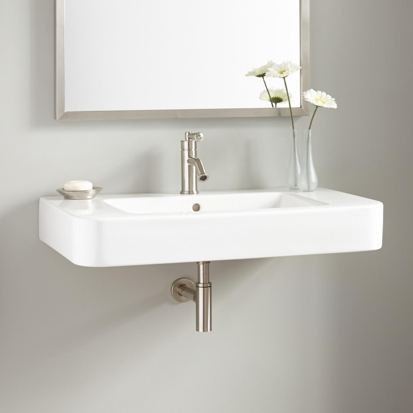 Wall Mount Sinks, Wall Mounted Bathroom Sinks | Signature Hardware