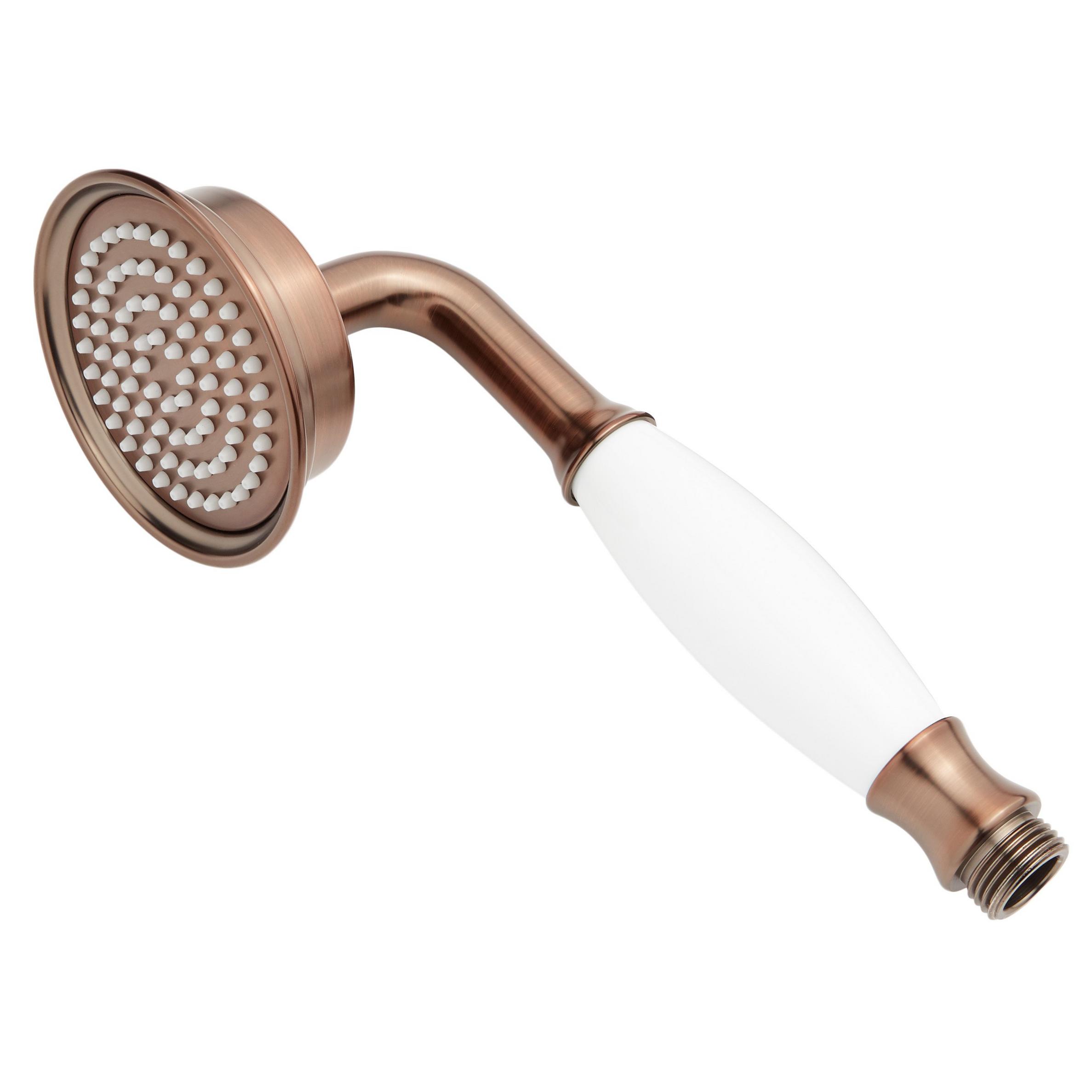 Cooper Hand Shower with Porcelain Handle | Signature Hardware