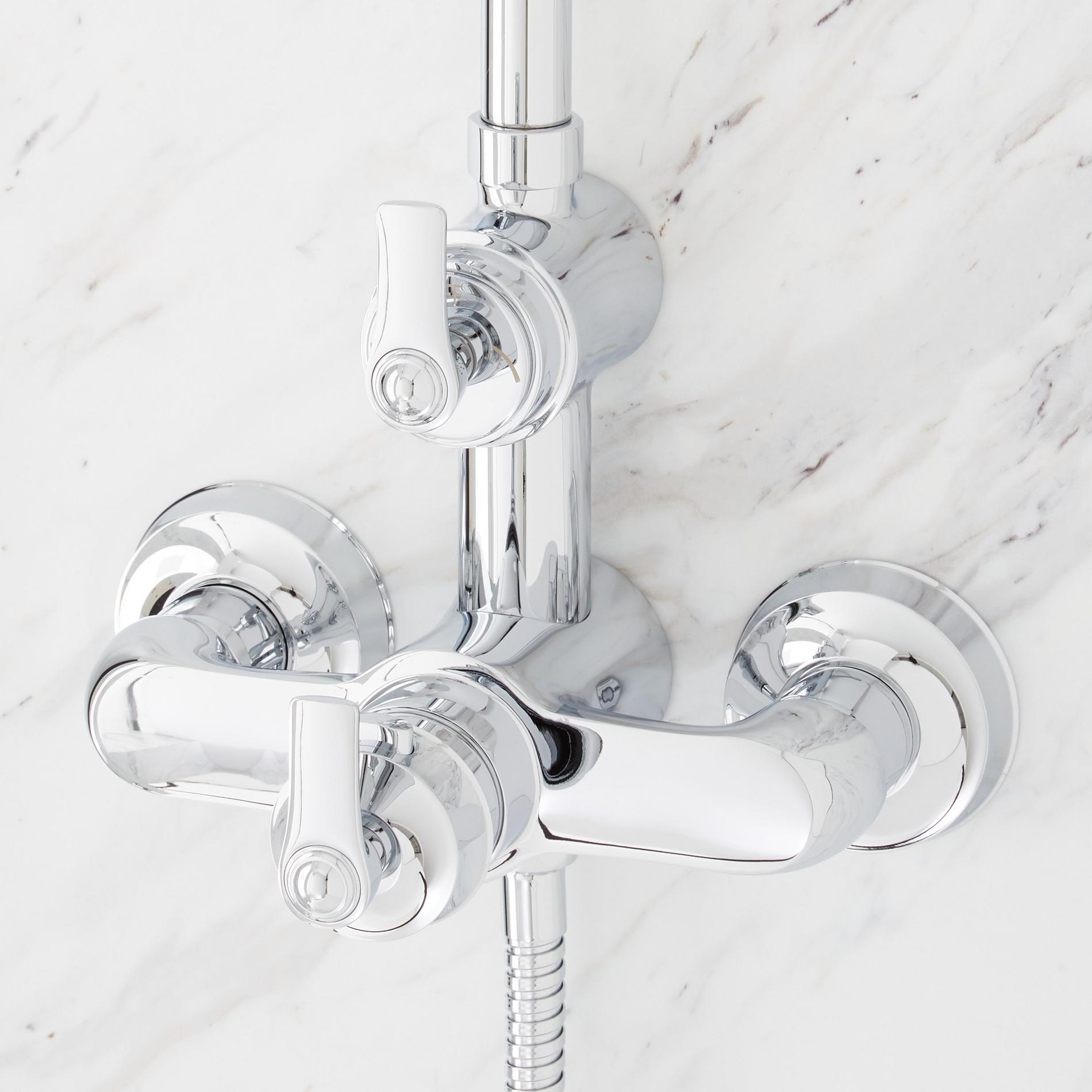 Cooper Thermostatic Exposed Pipe Shower with Hand Shower | Signature ...