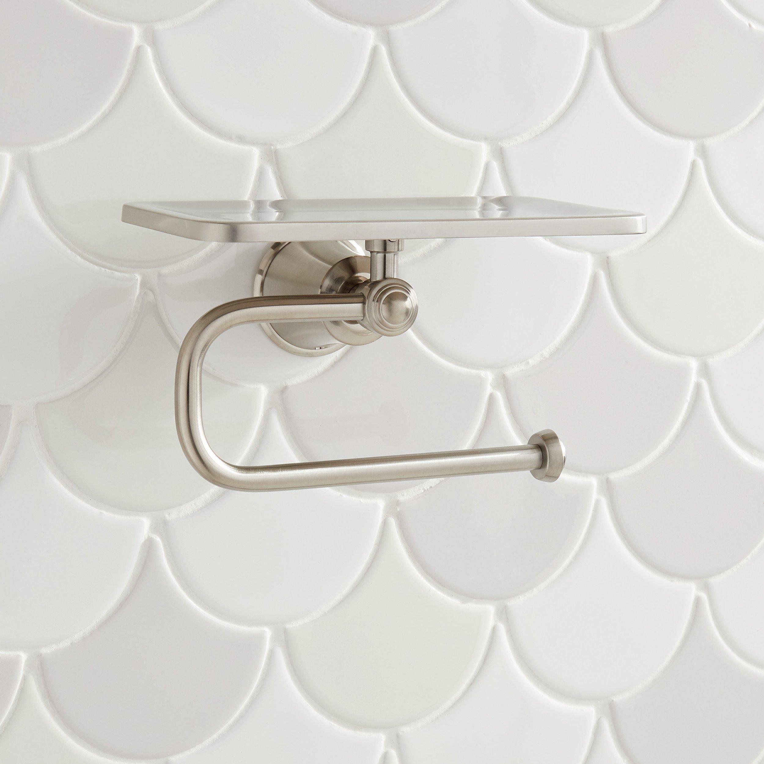 Toilet paper holder brushed nickel store