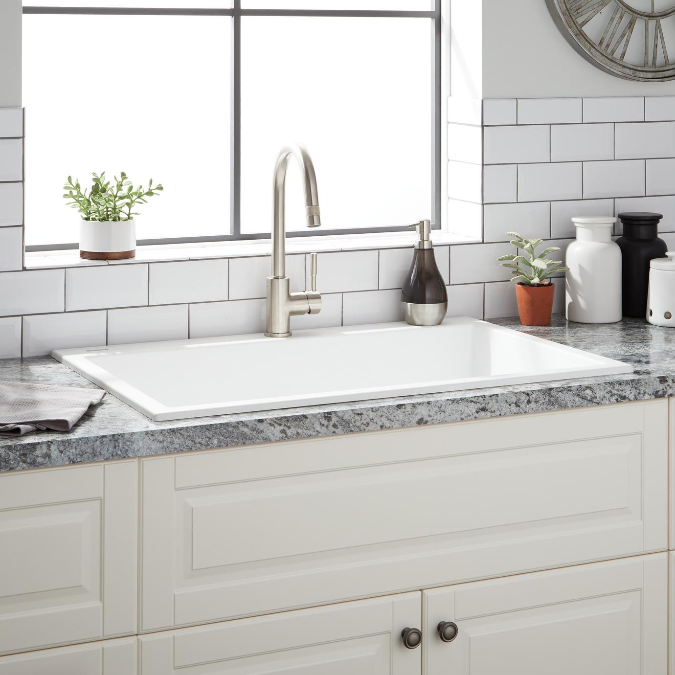 Drop-In Kitchen Sinks