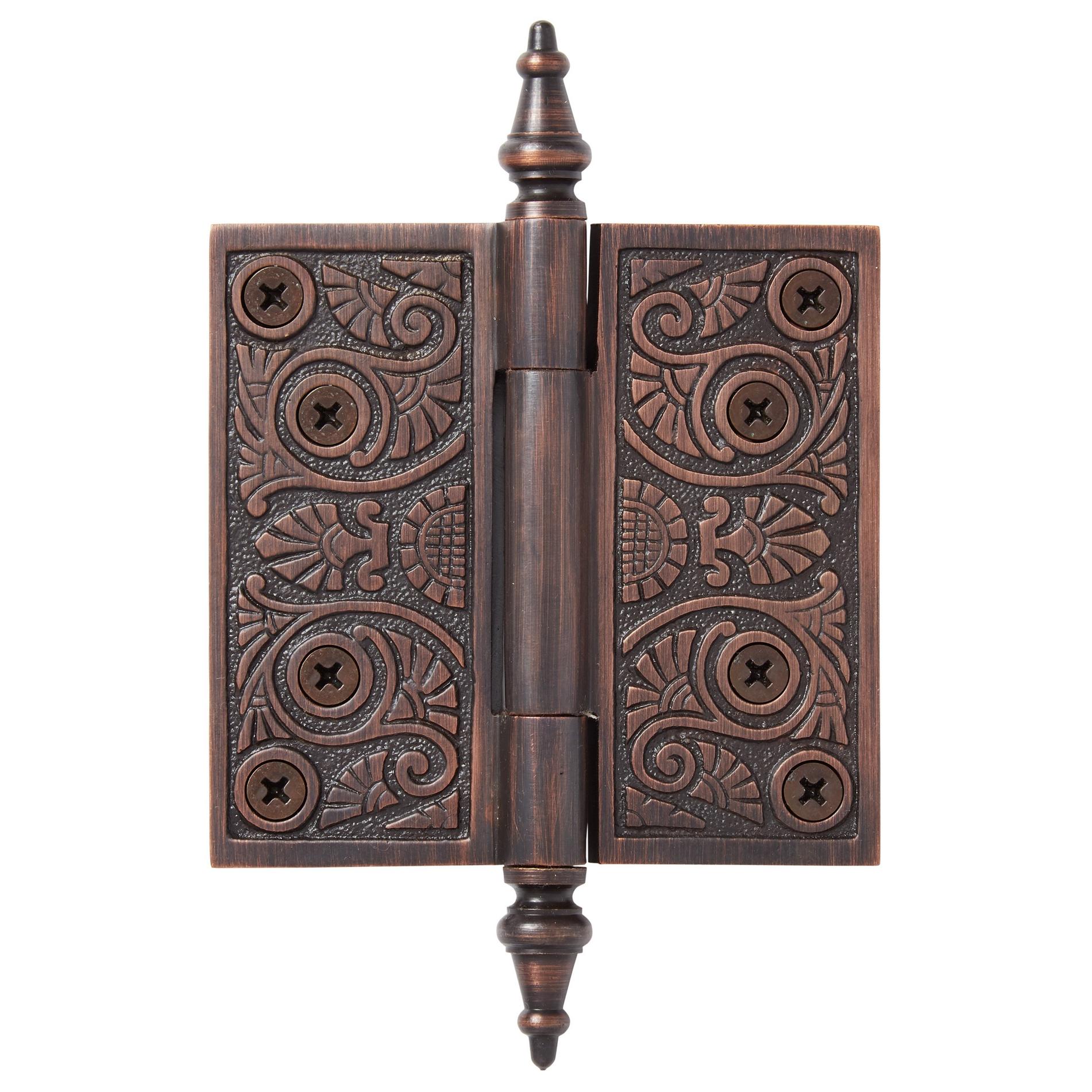 Art Deco Solid Brass Door Hinge | Signature Hardware