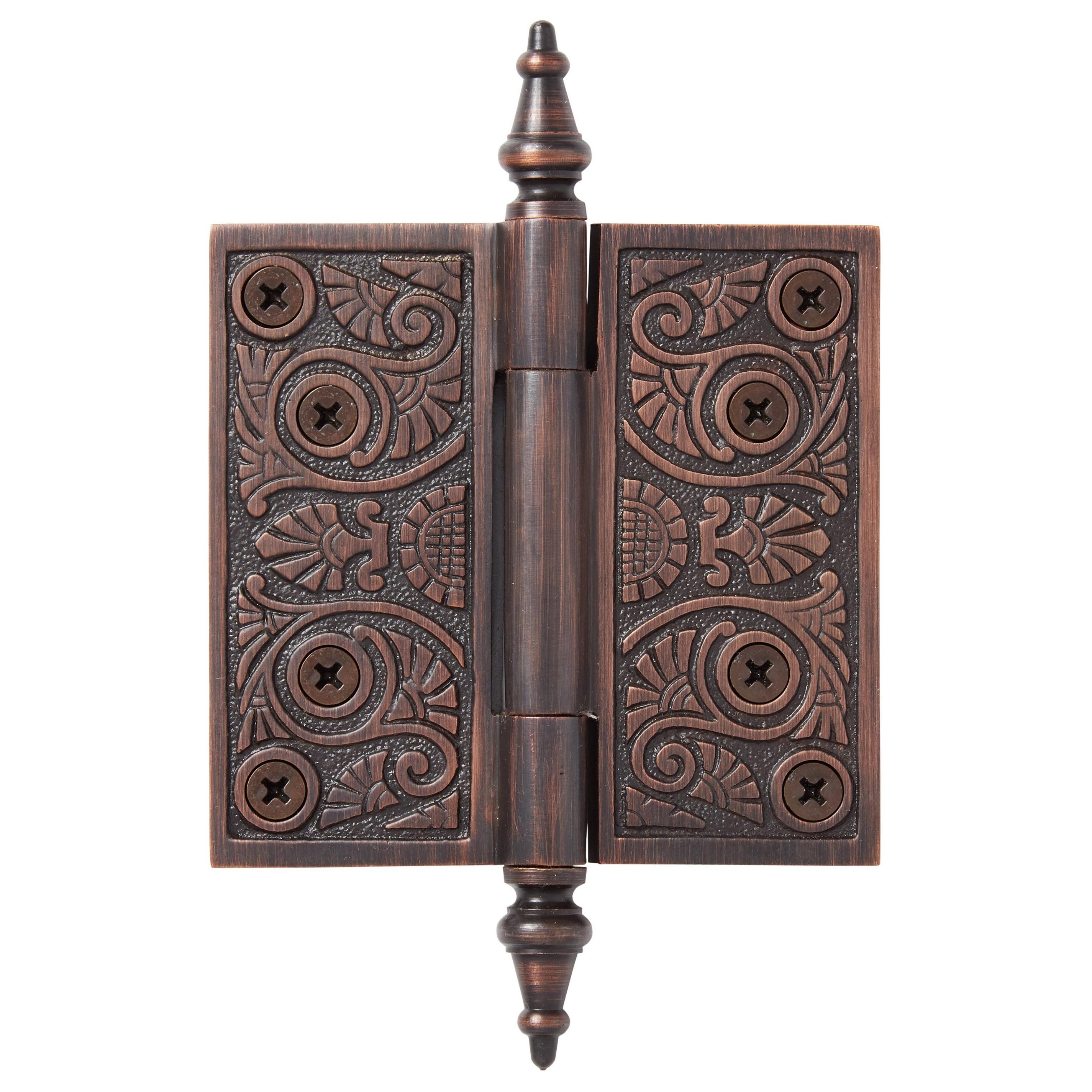 Art Deco Solid Brass Door Hinge | Signature Hardware