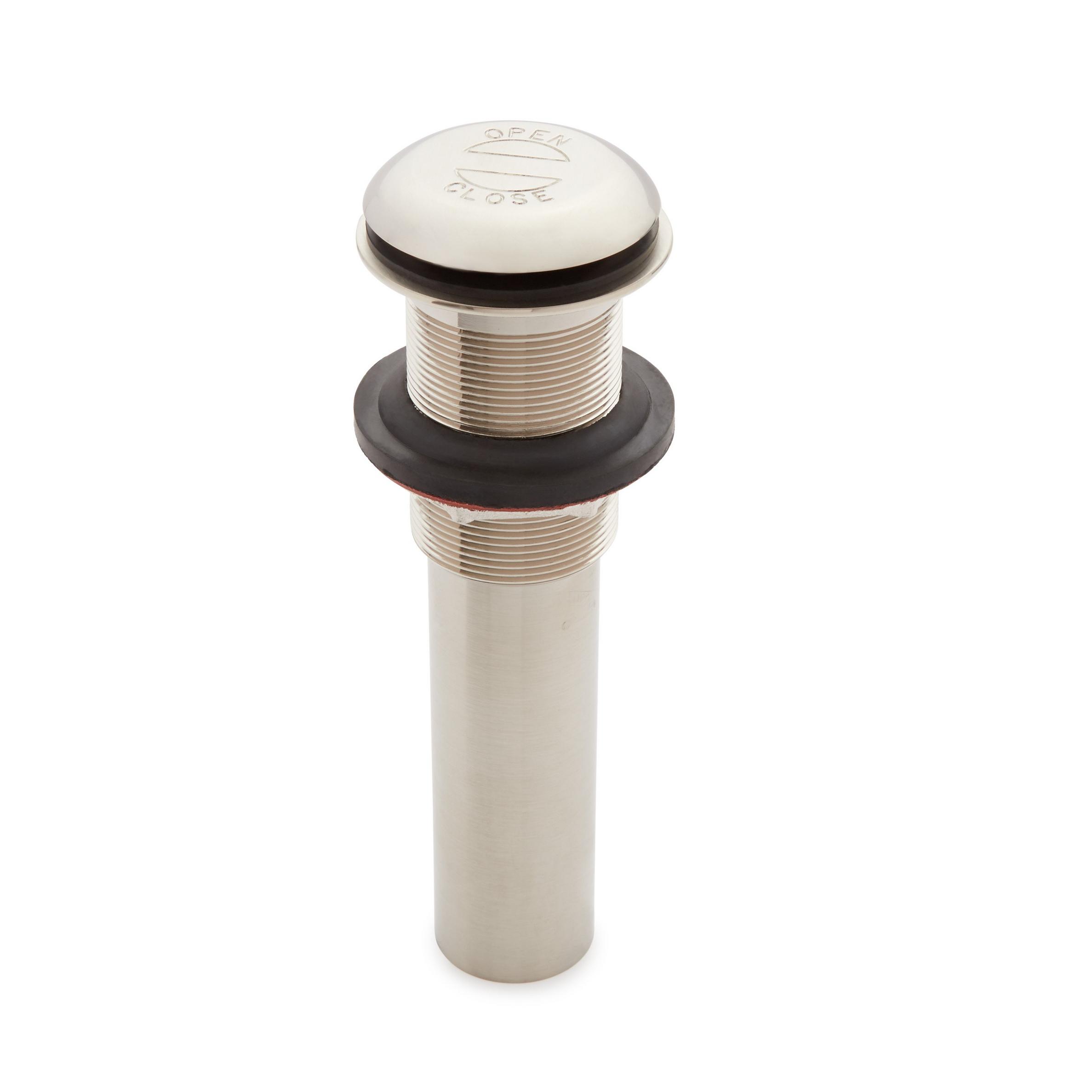 1-1/2" Flat Dome Pop-Up Bathroom Drain | Signature Hardware