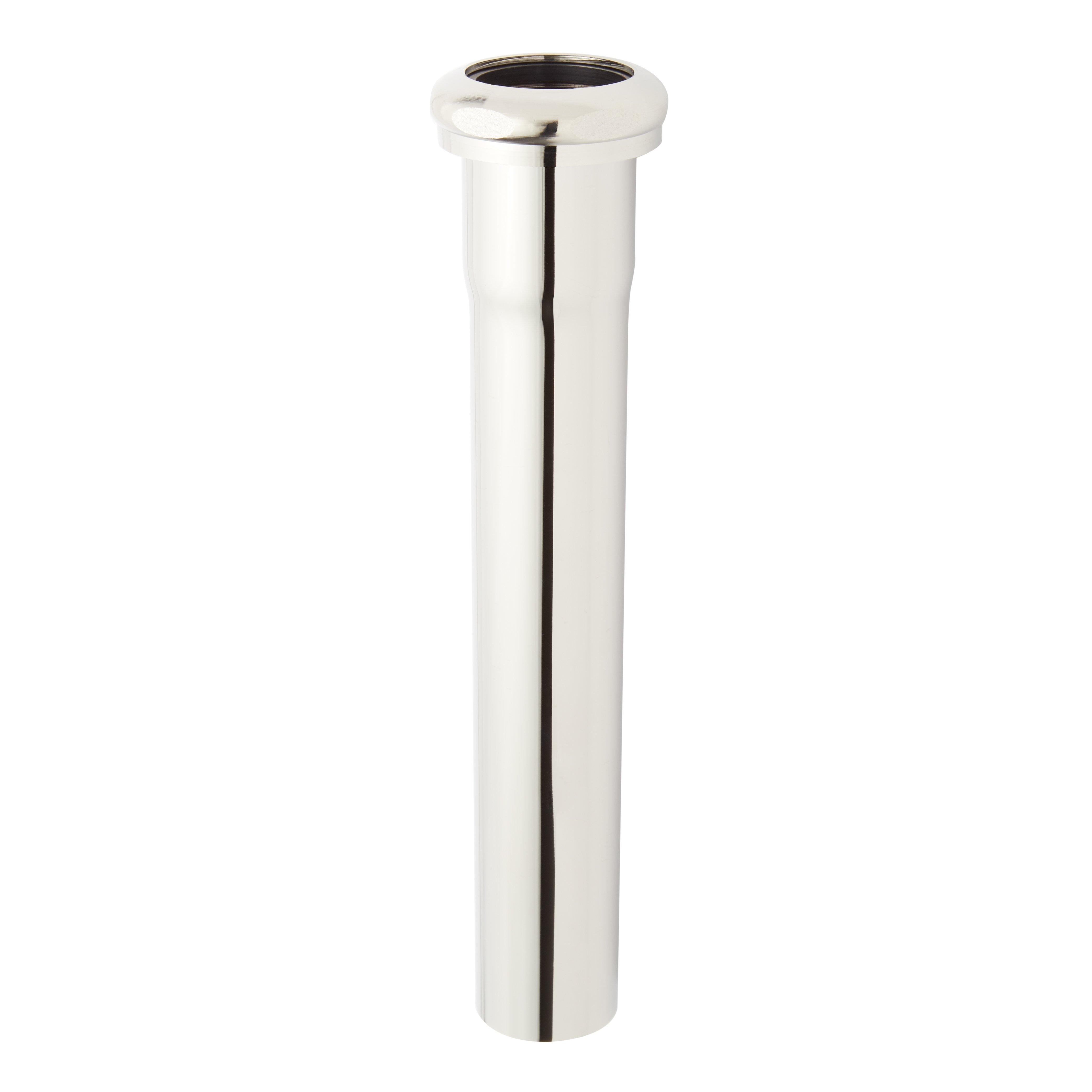 1-1/4" x 8" Slip Extension With Nut and Washer - Polished Nickel ...