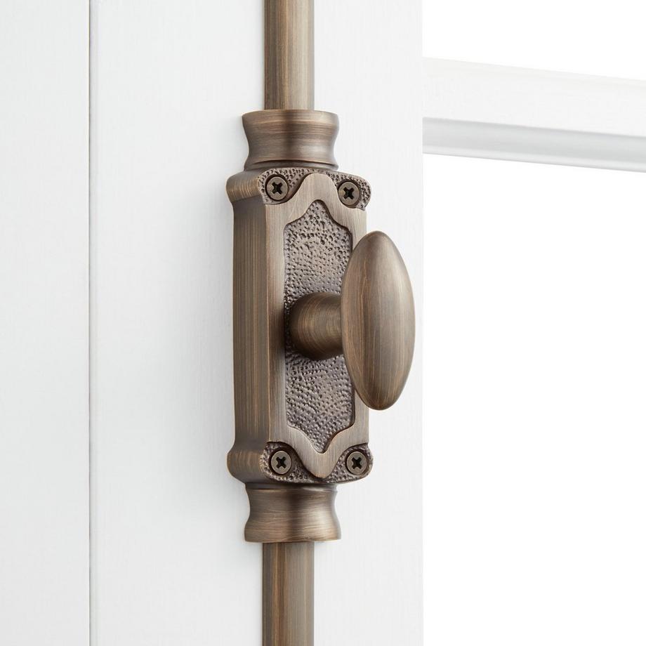 Mini Barcheski Iron Cabinet Cremone Bolt | Signature Hardware