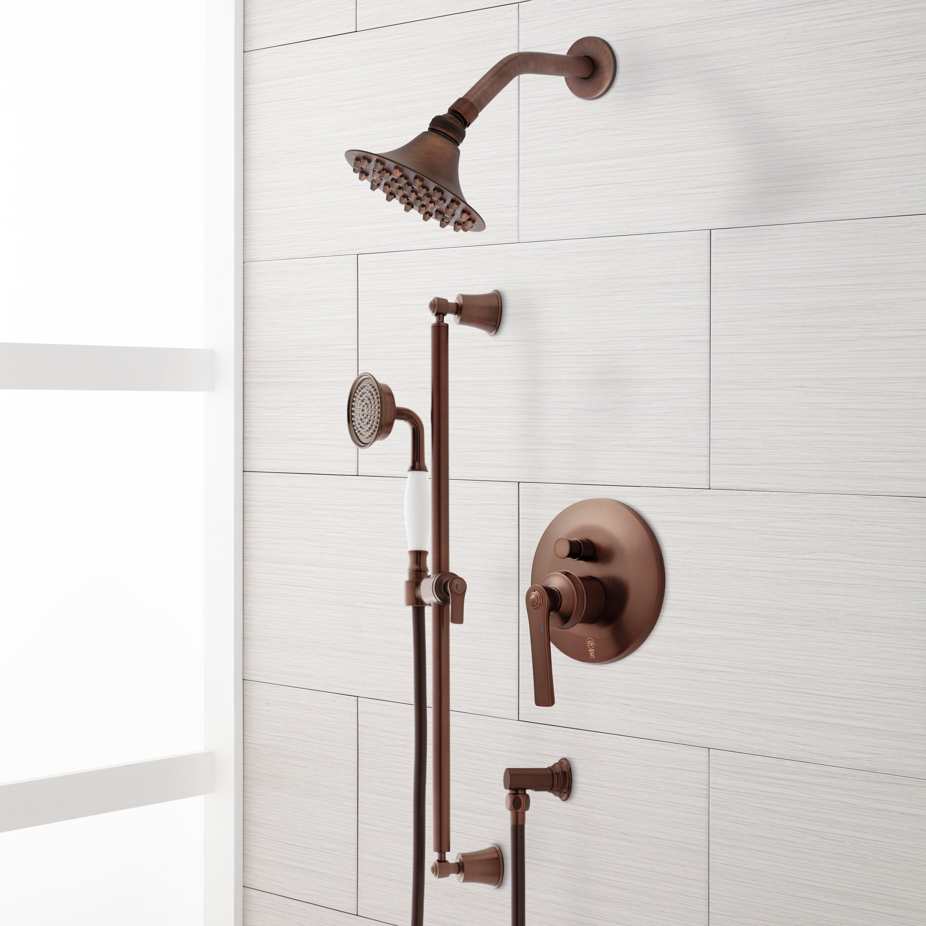 Cooper Shower System with Hand Shower - Oil Rubbed Bronze | Signature ...