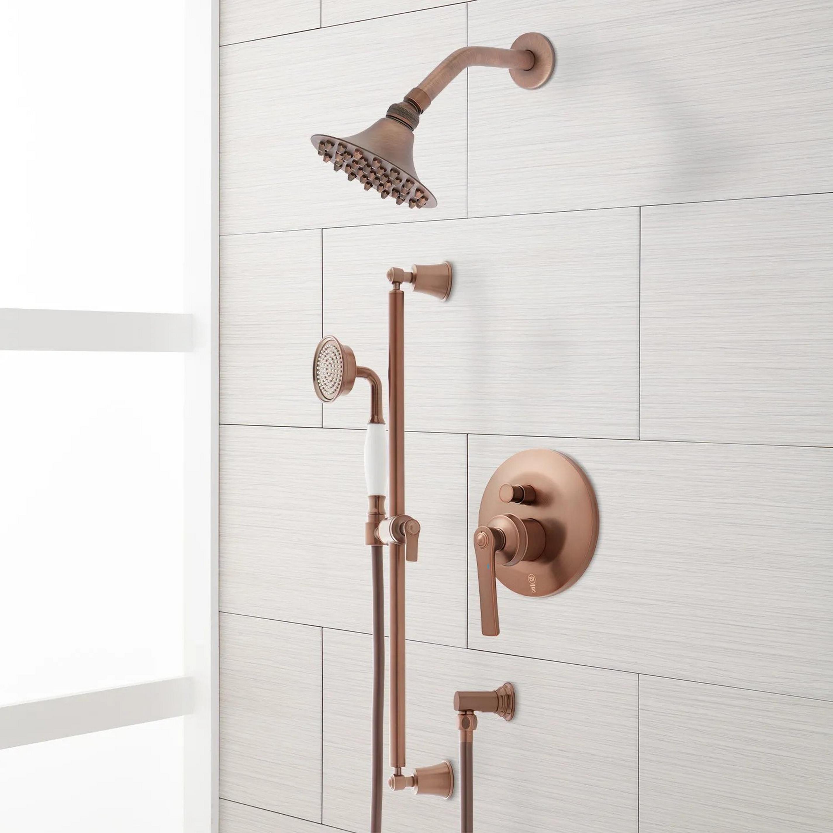 Cooper Shower System with Hand Shower - Oil Rubbed Bronze | Signature ...