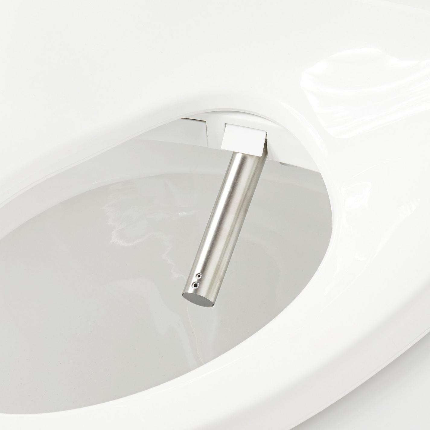 Burwell Elongated Electronic Bidet Toilet Seat | Signature Hardware