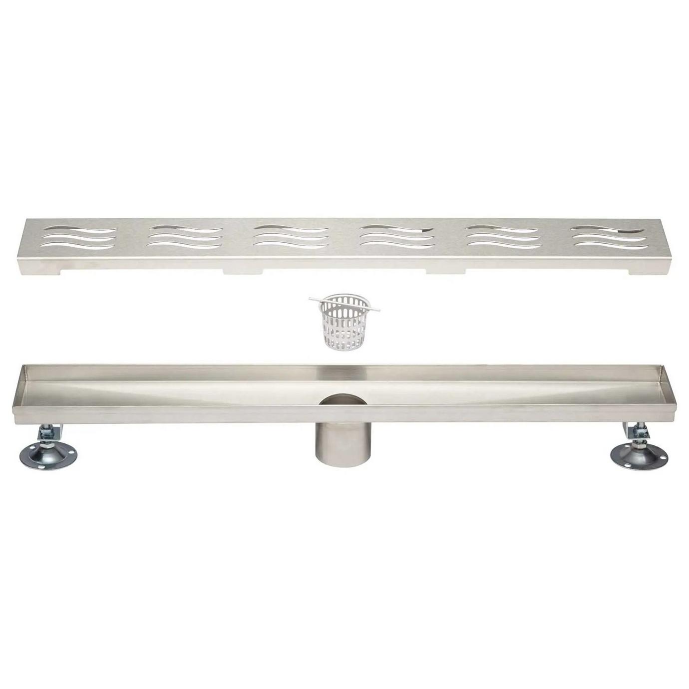 Linear Shower Drains, Trough Shower Drains | Signature Hardware ...