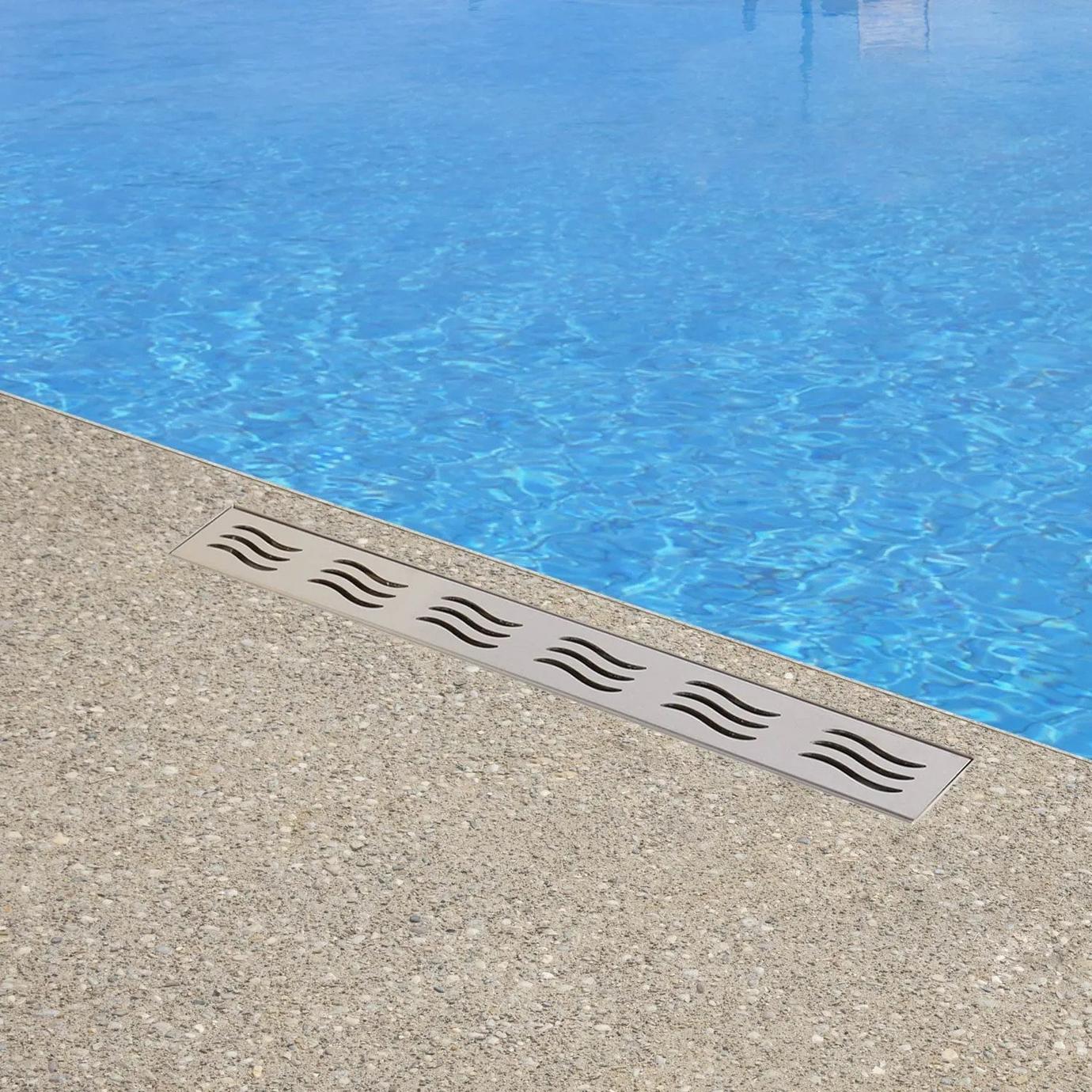 Linear Shower Drains, Trough Shower Drains | Signature Hardware ...