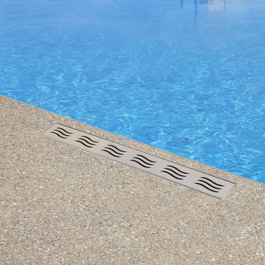 Linear Shower Drains, Trough Shower Drains | Signature Hardware ...