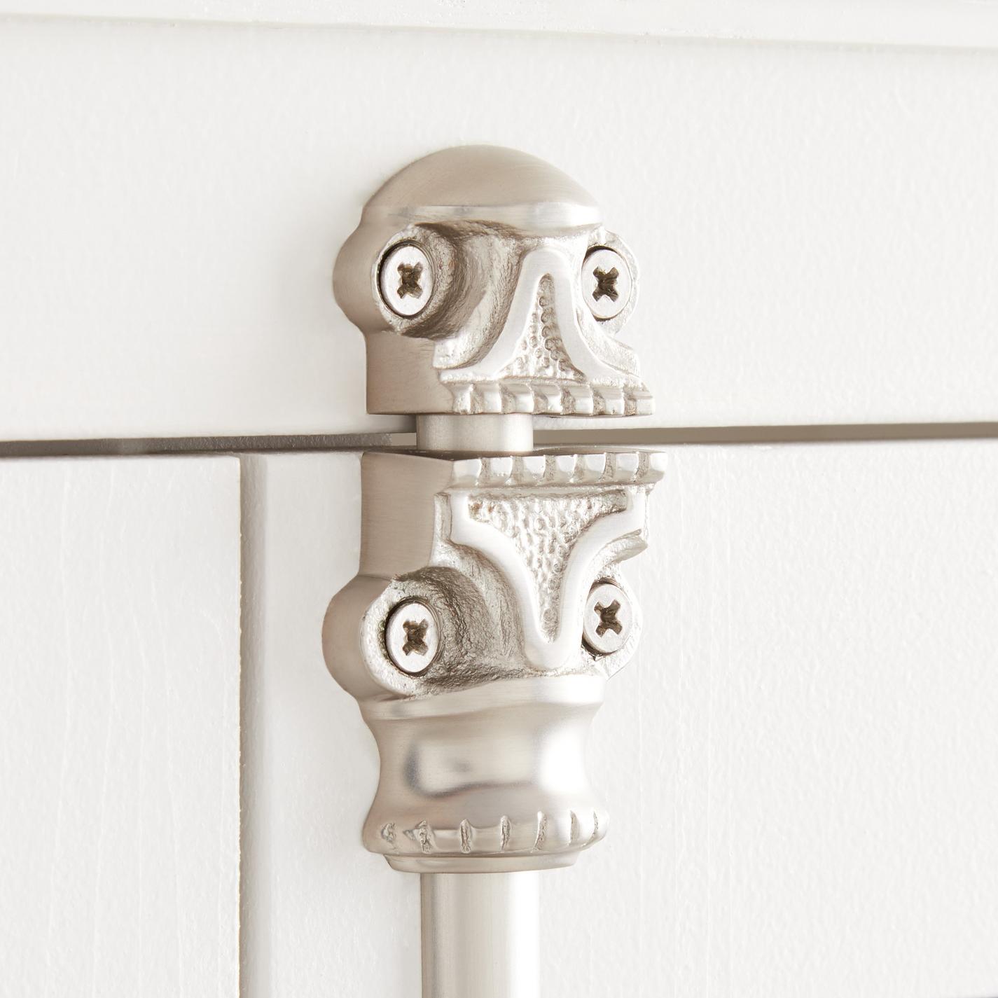 Mini Barcheski Brass Cabinet Cremone Bolt | Signature Hardware