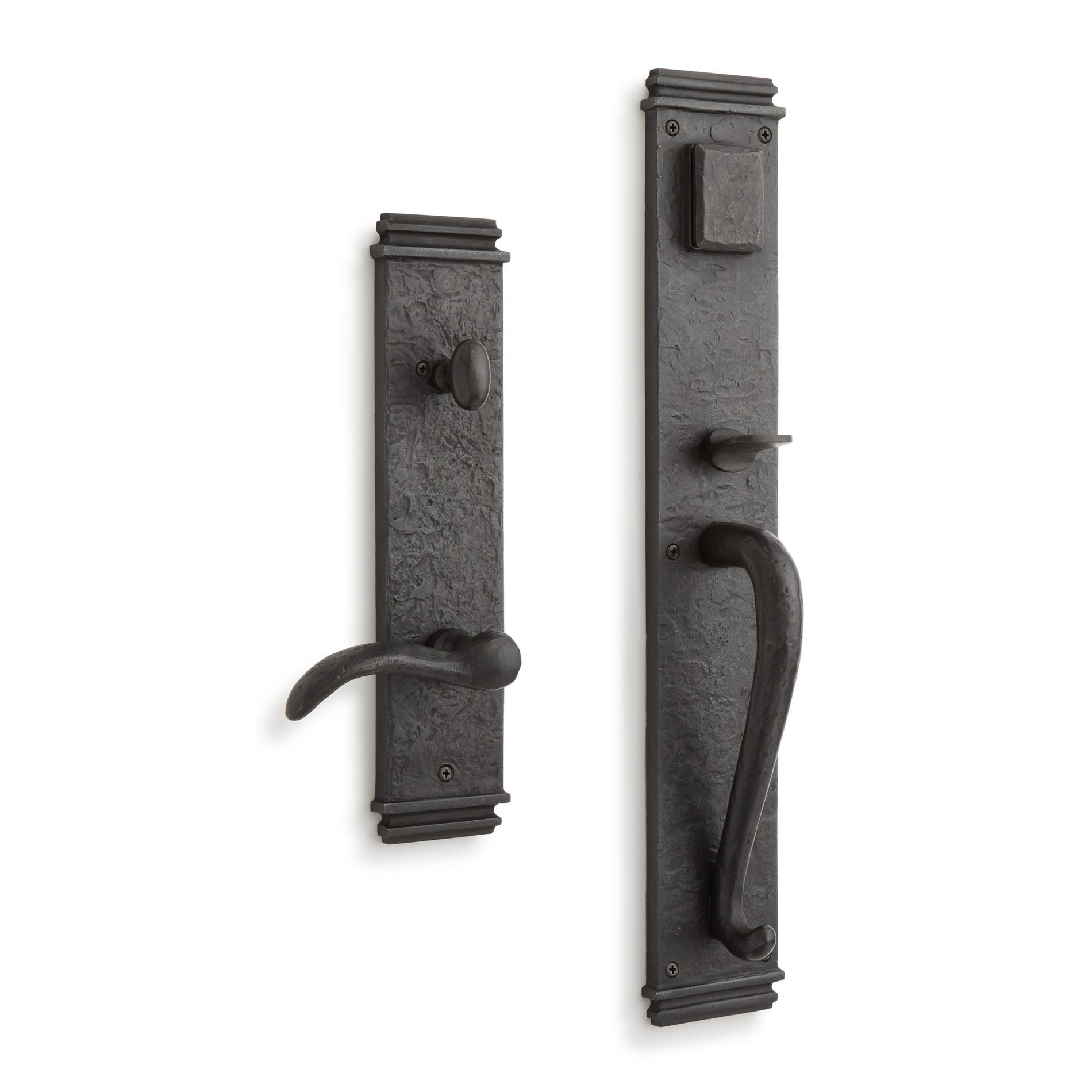 Griggs Solid Bronze Entrance Door Set with Lever Handle - Right Hand ...