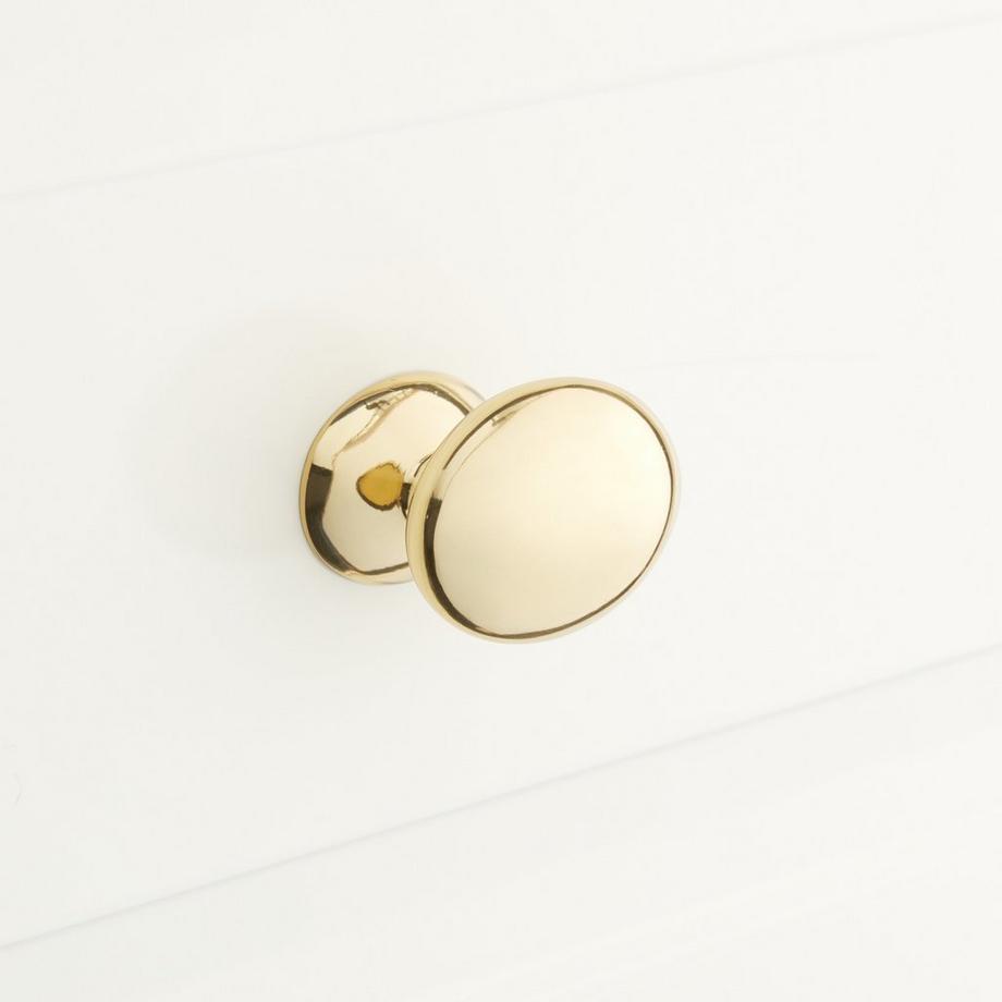 Kazina Oval Cabinet Knob | Signature Hardware
