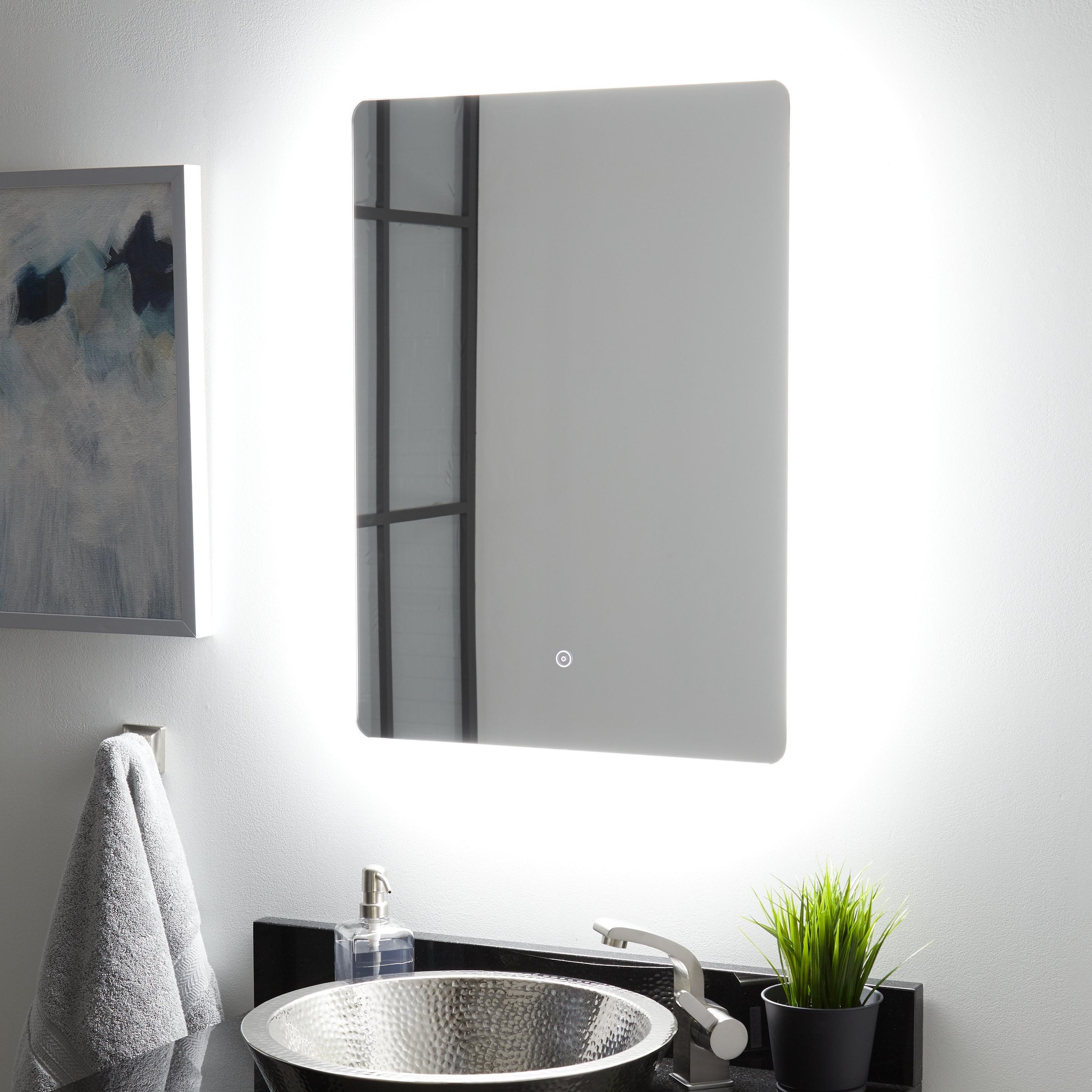 Fleming Lighted Mirror with Tunable LED | Signature Hardware