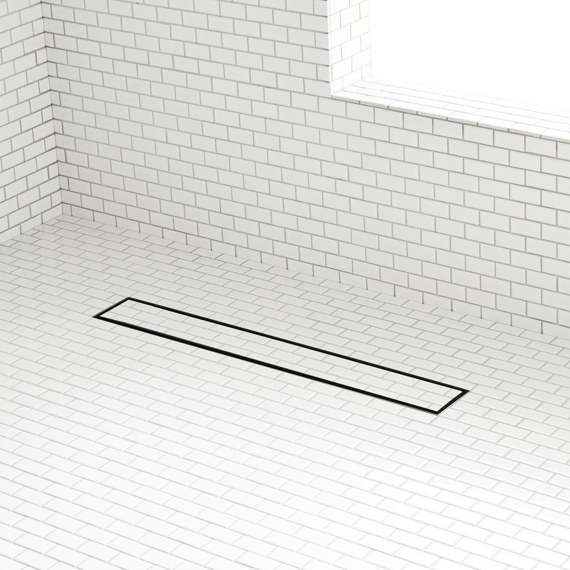 Linear Shower Drains, Trough Shower Drains | Signature Hardware