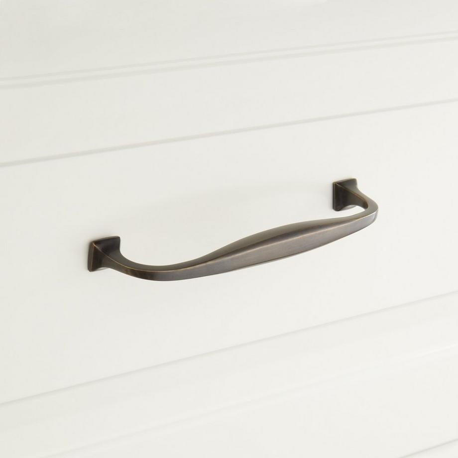 Padilla Solid Bronze Cabinet Pull Signature Hardware 4851