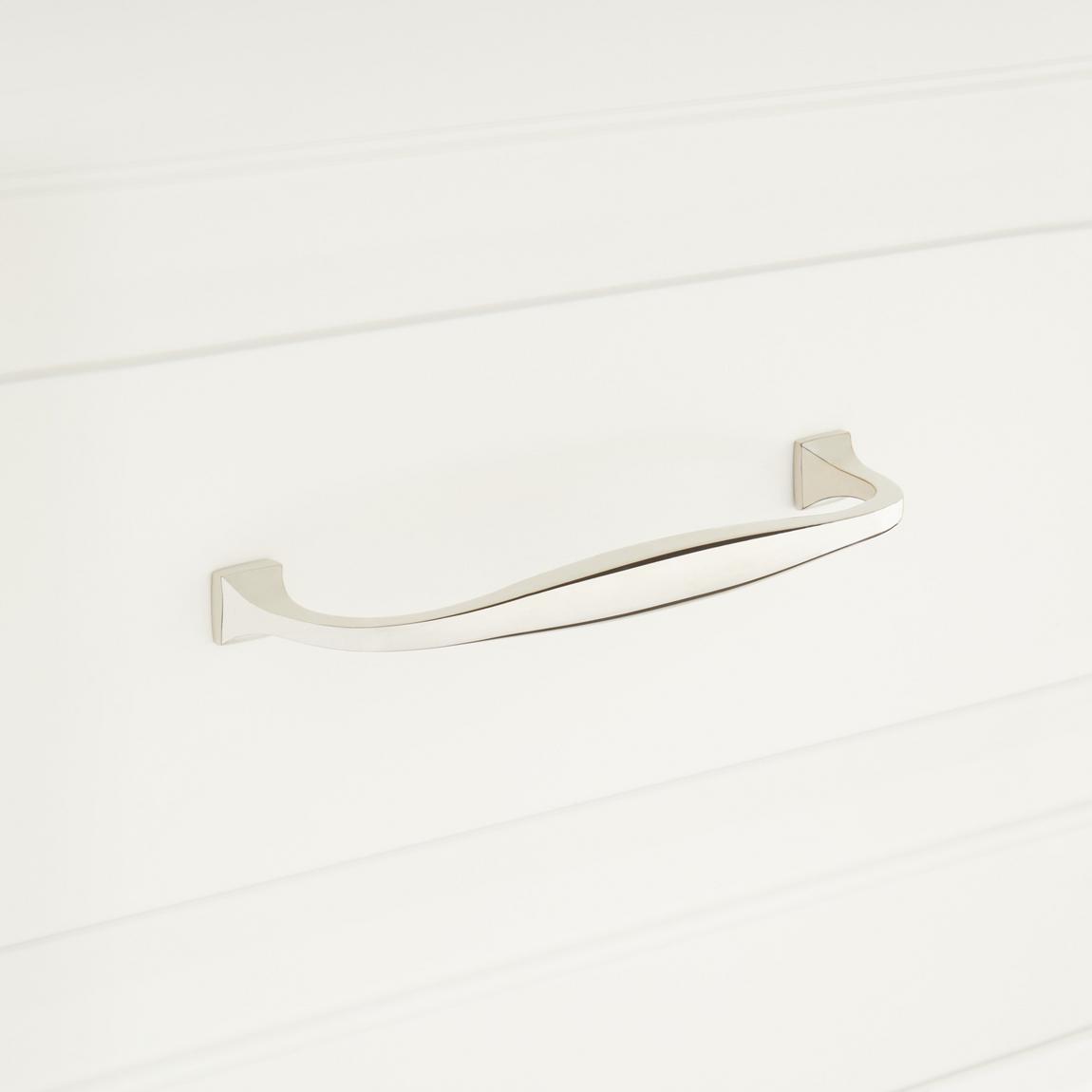 Emmitt Iron Cabinet Pull - Matte Black | Signature Hardware