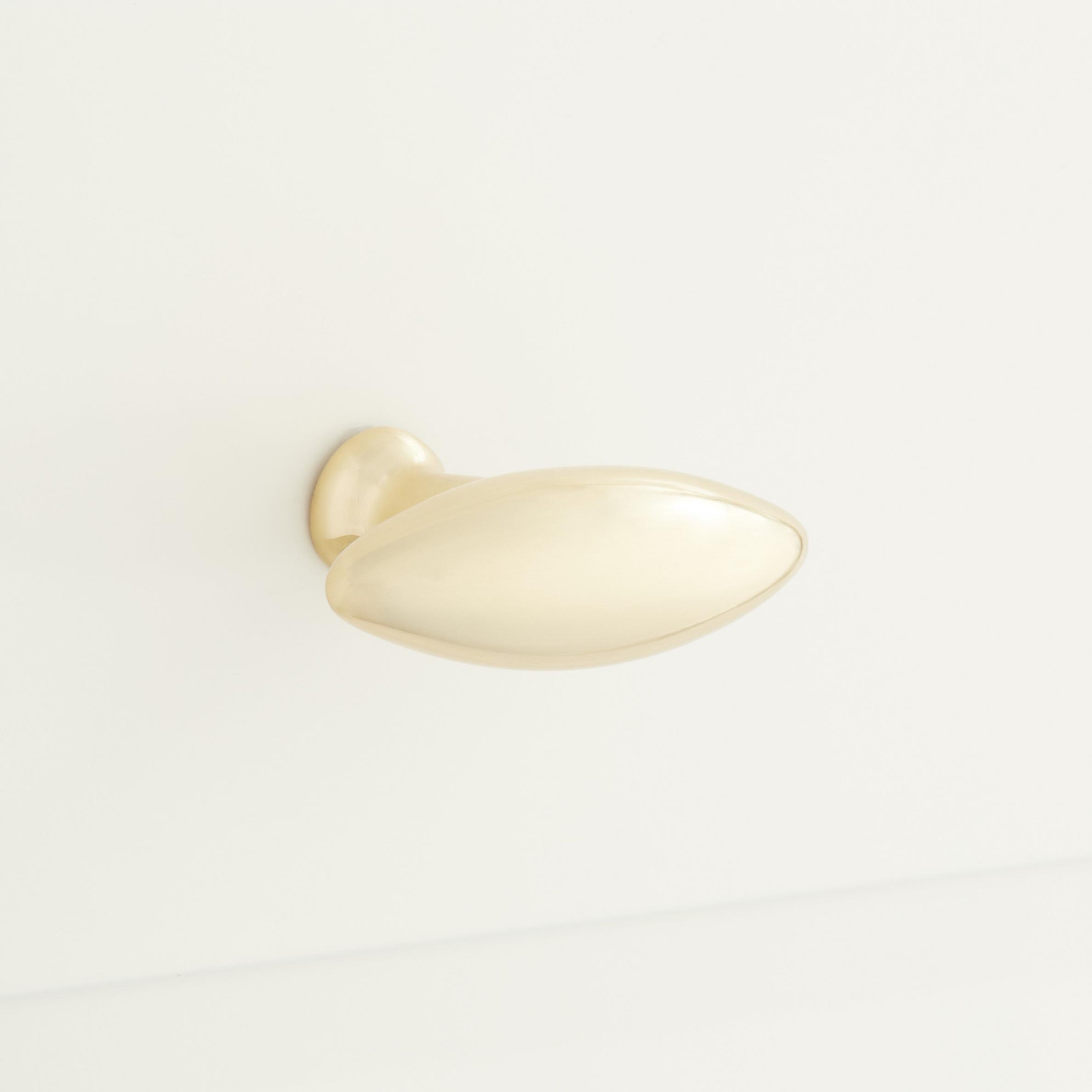 Padilla Solid Brass Cabinet Knob - Polished Brass | Signature Hardware