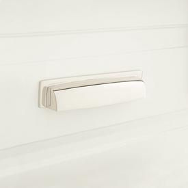 Edvard Solid Brass Rectangular Cup Pull | Signature Hardware