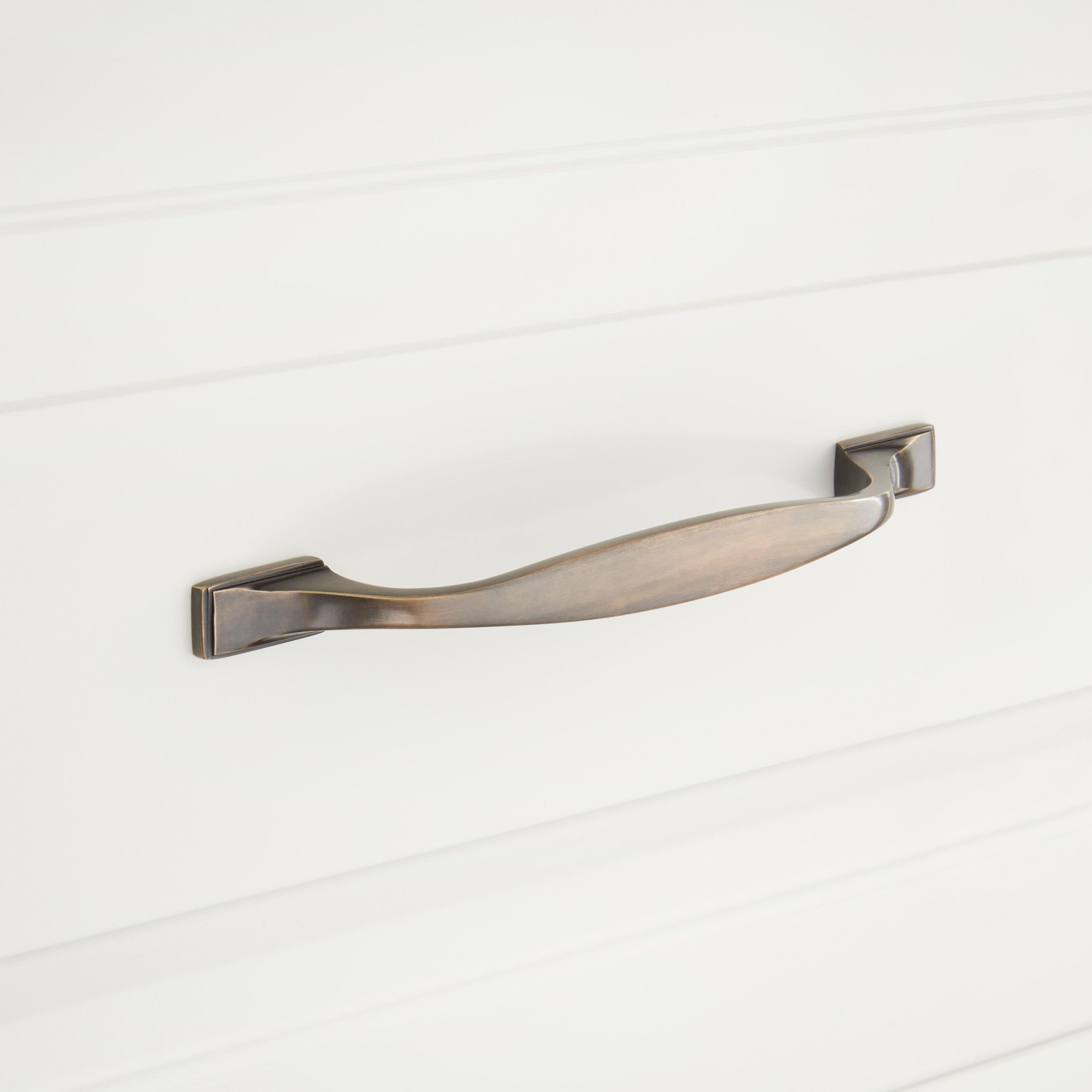 Kemling Solid Brass Cabinet Pull | Signature Hardware