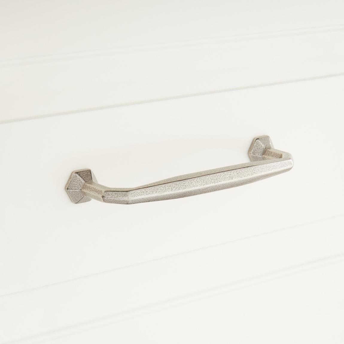 Emmitt Iron Cabinet Pull - Matte Black | Signature Hardware