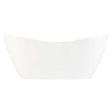72" Sheba Acrylic Double-Slipper Tub | Signature Hardware