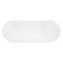 72" Sheba Acrylic Double-Slipper Tub | Signature Hardware