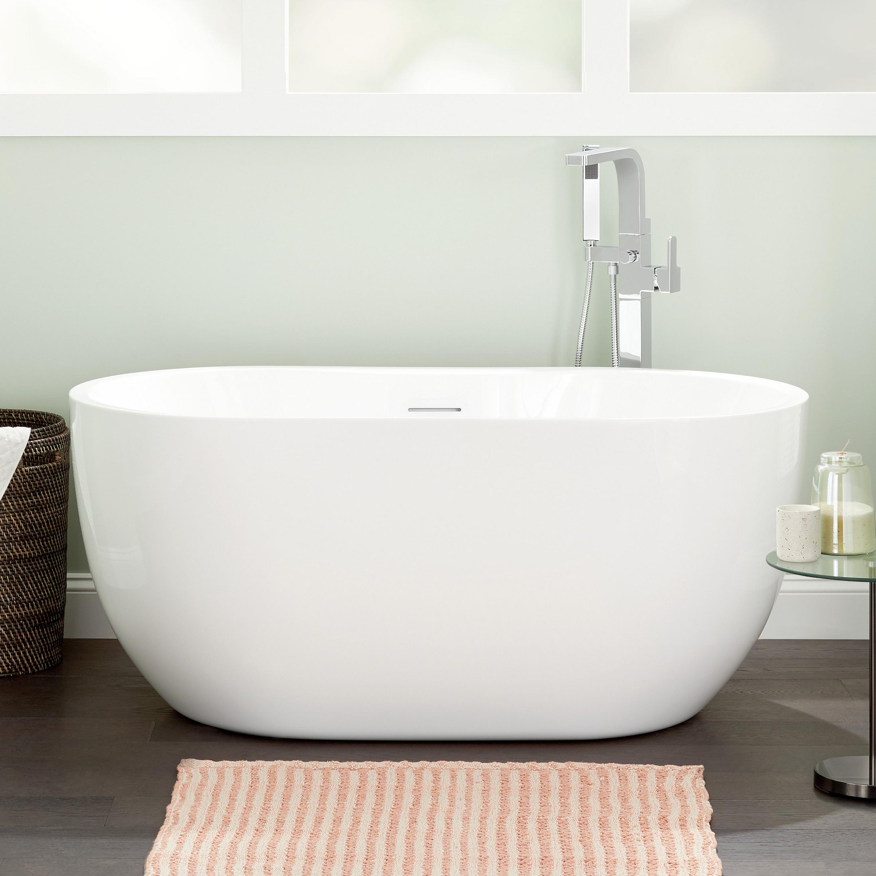 56" Boyce Acrylic Freestanding Tub | Signature Hardware