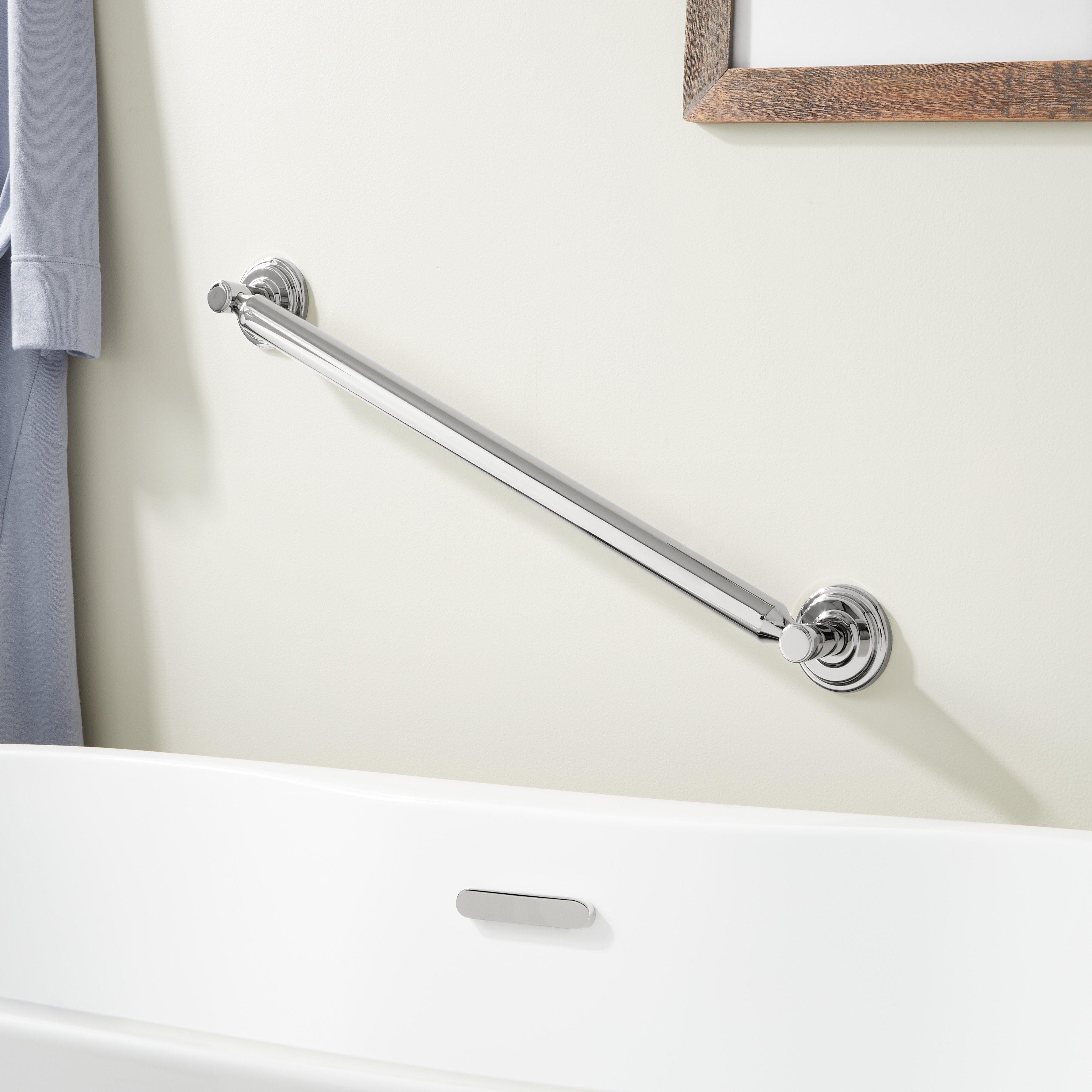 24" Inglewood Grab Bar -Chrome | Signature Hardware