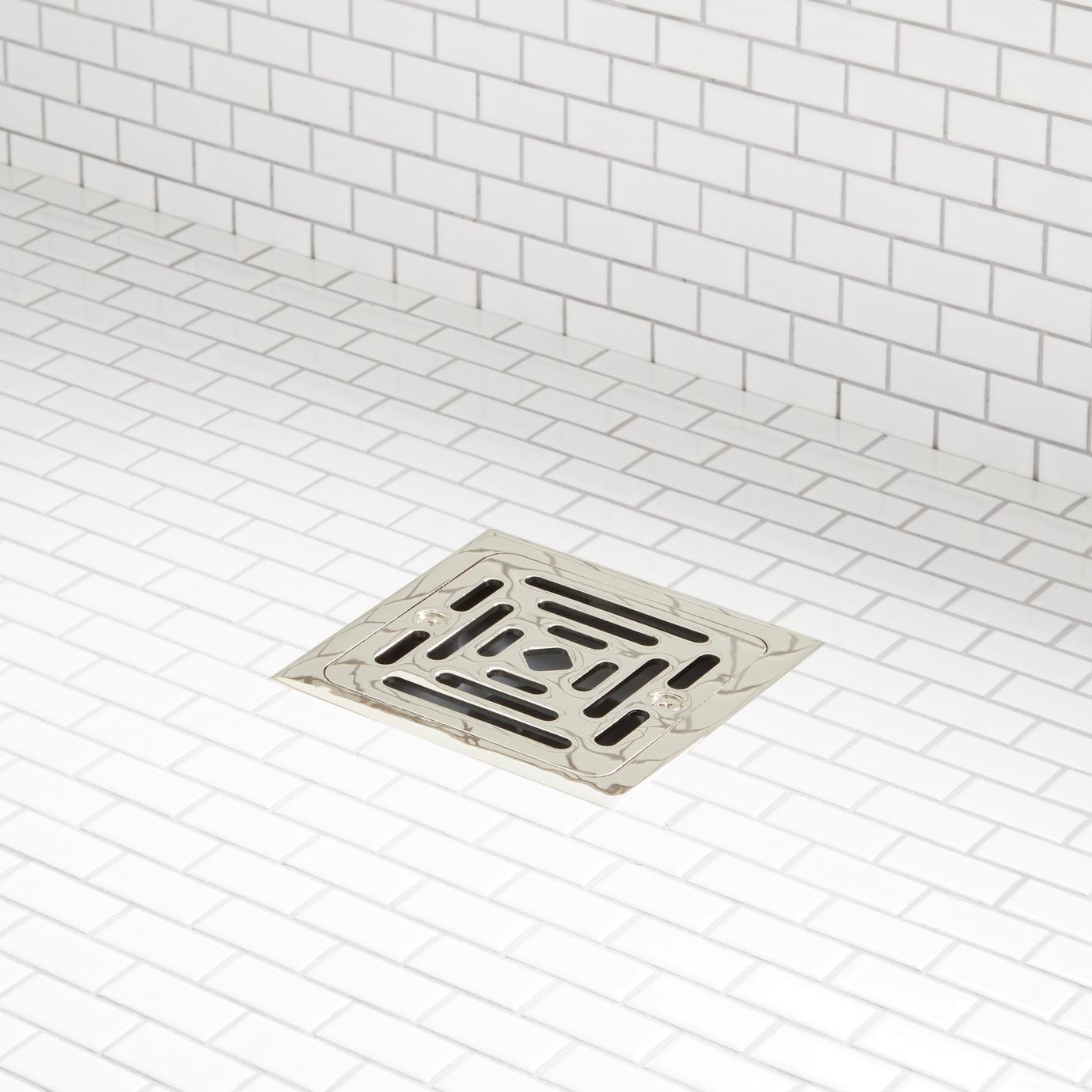 Shower Drain Covers, Shower Strainers | Signature Hardware | Signature ...