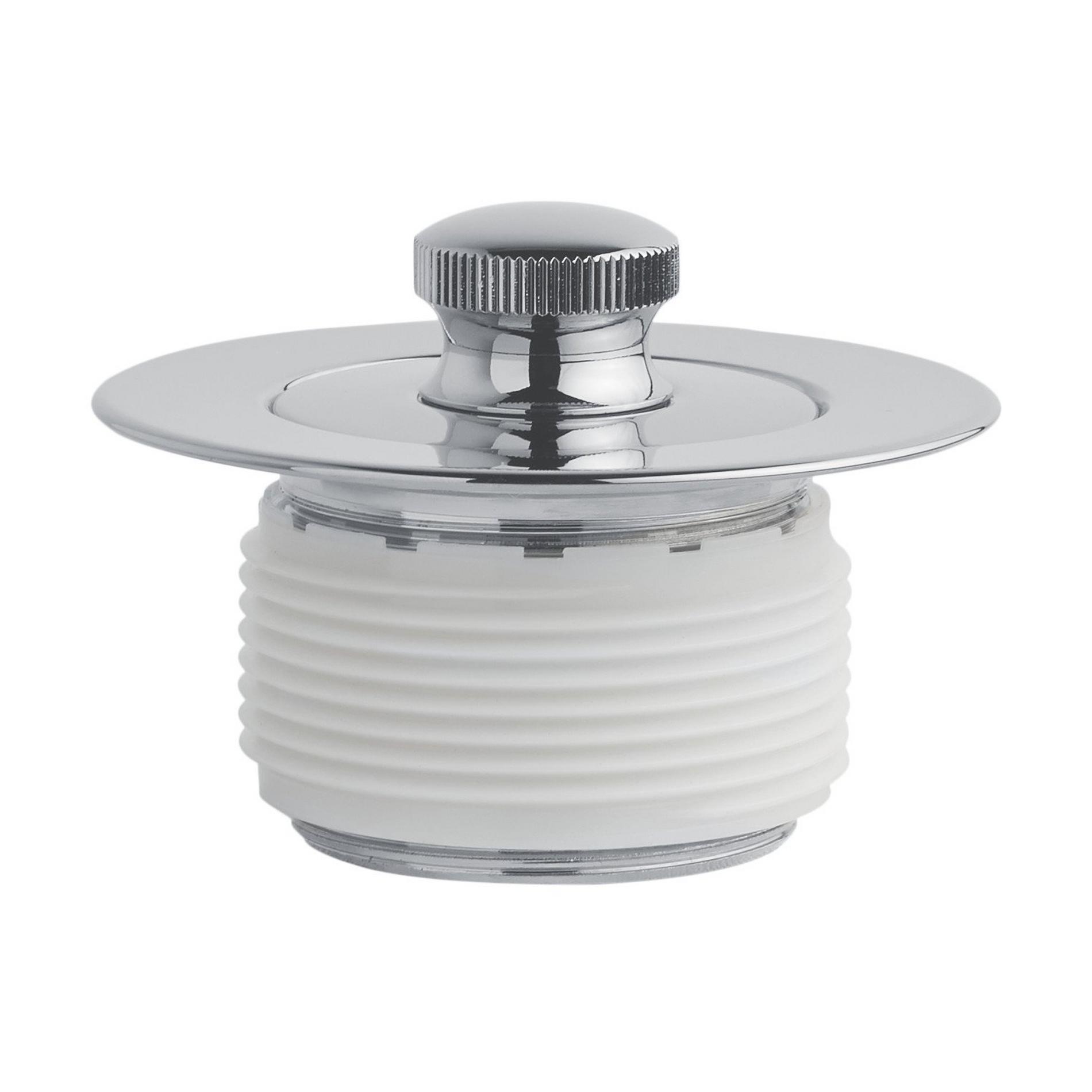 Lift & Turn Tub Drain with Adapter Sleeve - Chrome | Signature Hardware