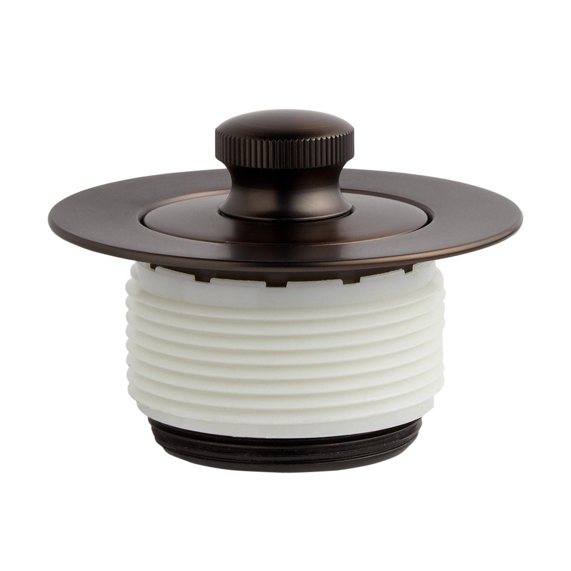 Lift & Turn Tub Drain with Adapter Sleeve - Oil Rubbed Bronze ...