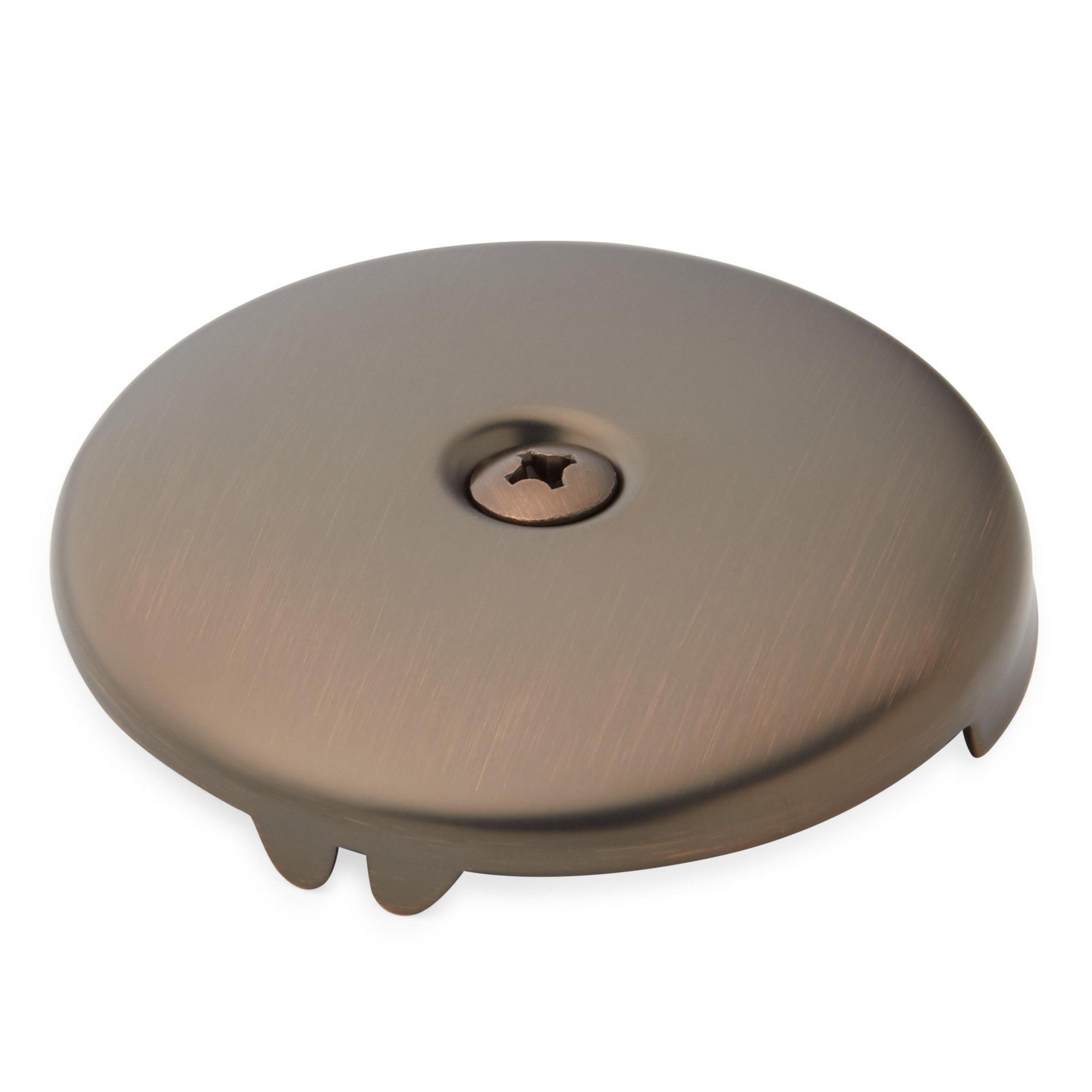 Overflow Cover Plate with Single Screw | Signature Hardware