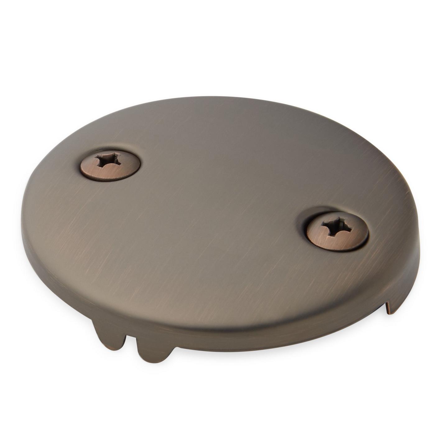 Overflow Cover Plate with Two Screws | Signature Hardware