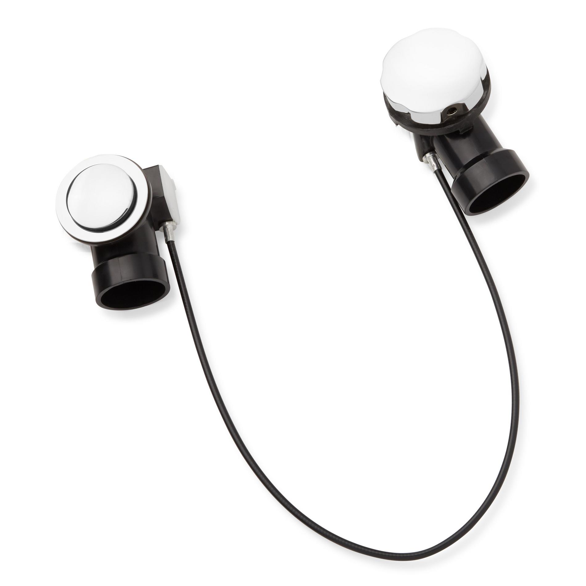 ABS Cable Drain & Overflow for 17" - 22" Deep Alcove Tubs | Signature ...