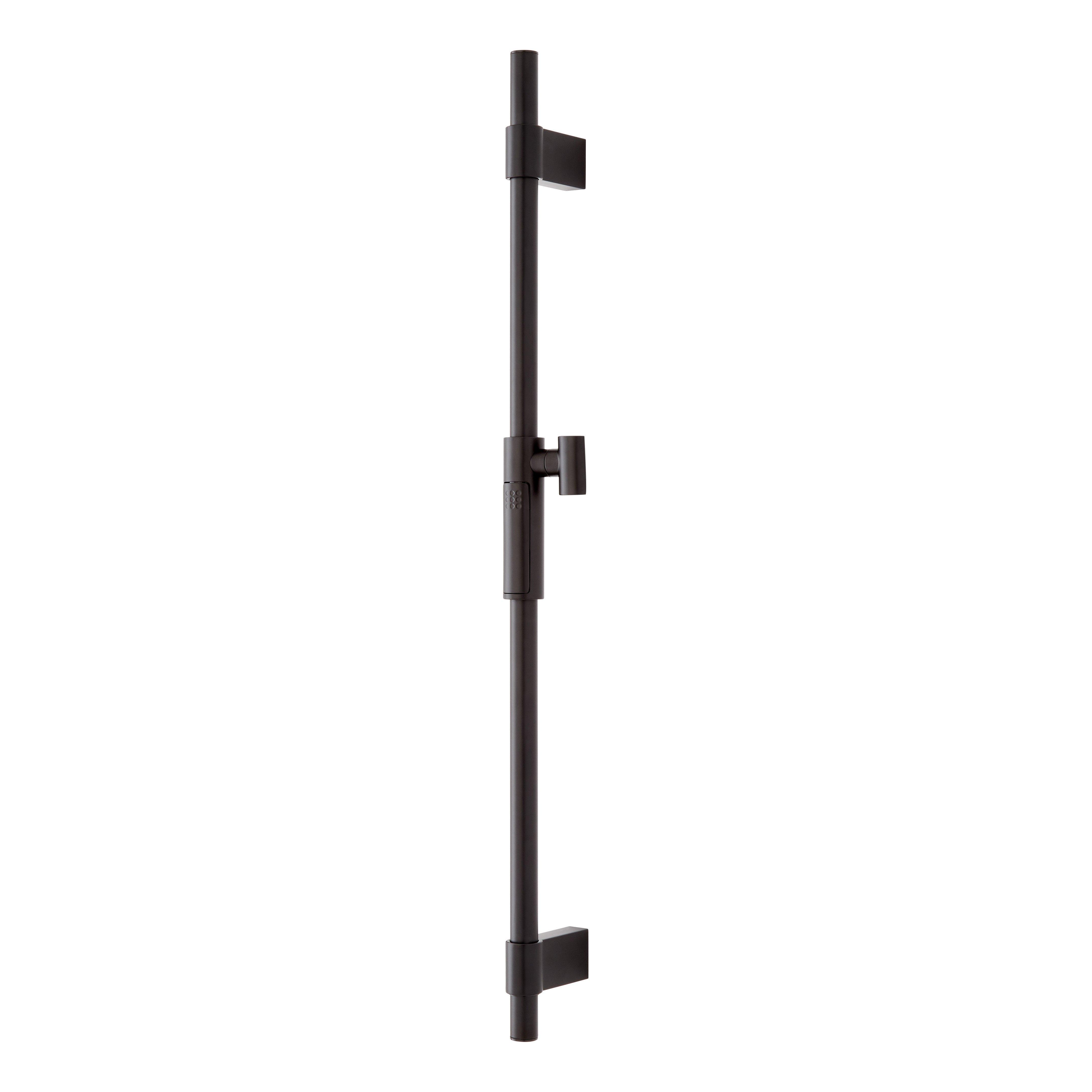 30" Lowden Slide Bar - Matte Black | Signature Hardware