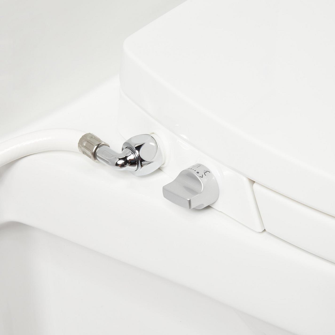 Sitka One-Piece Elongated Skirted Toilet - White | Signature Hardware
