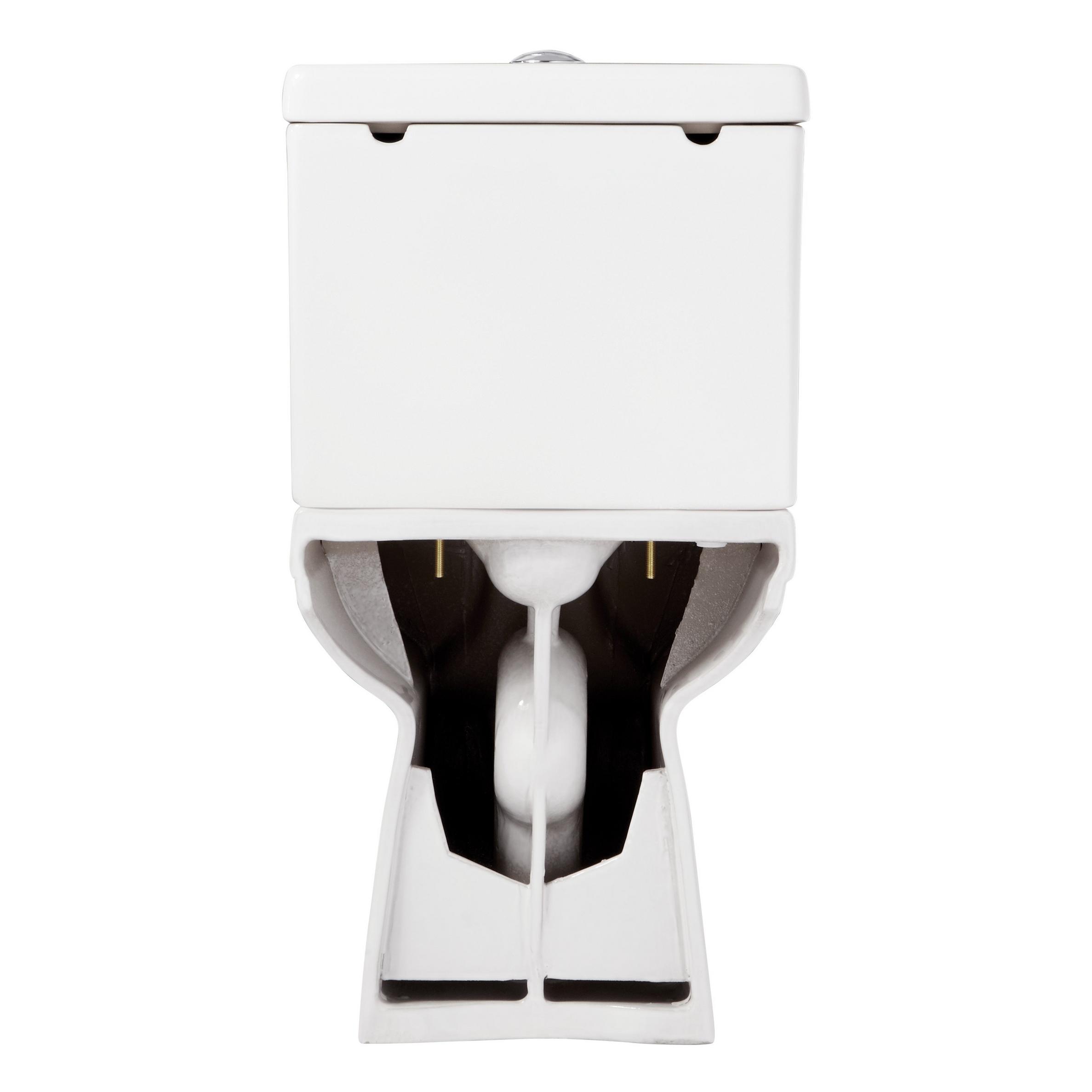 Milazzo Two-Piece Skirted Toilet - White | Signature Hardware