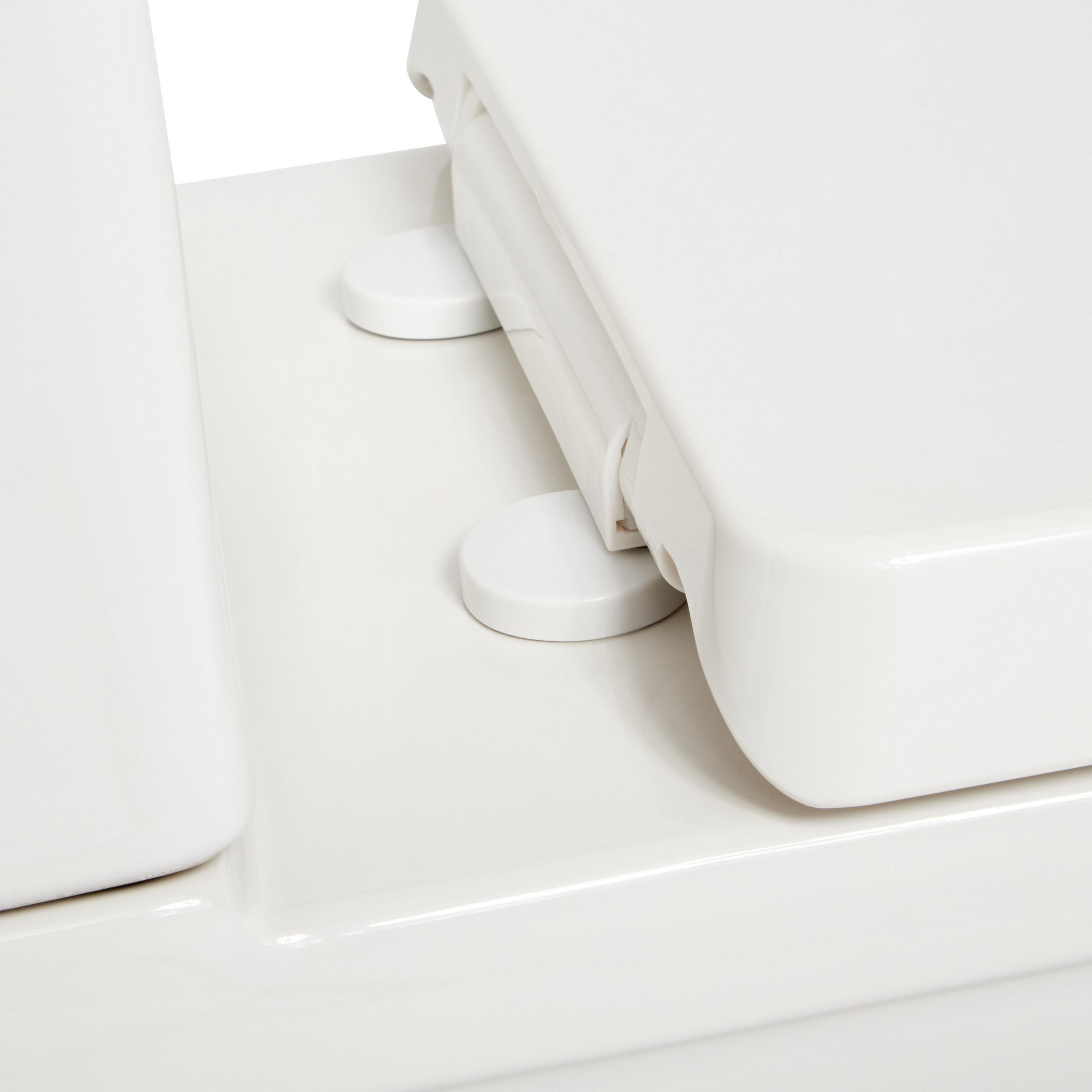 Milazzo Two-Piece Skirted Toilet - White | Signature Hardware