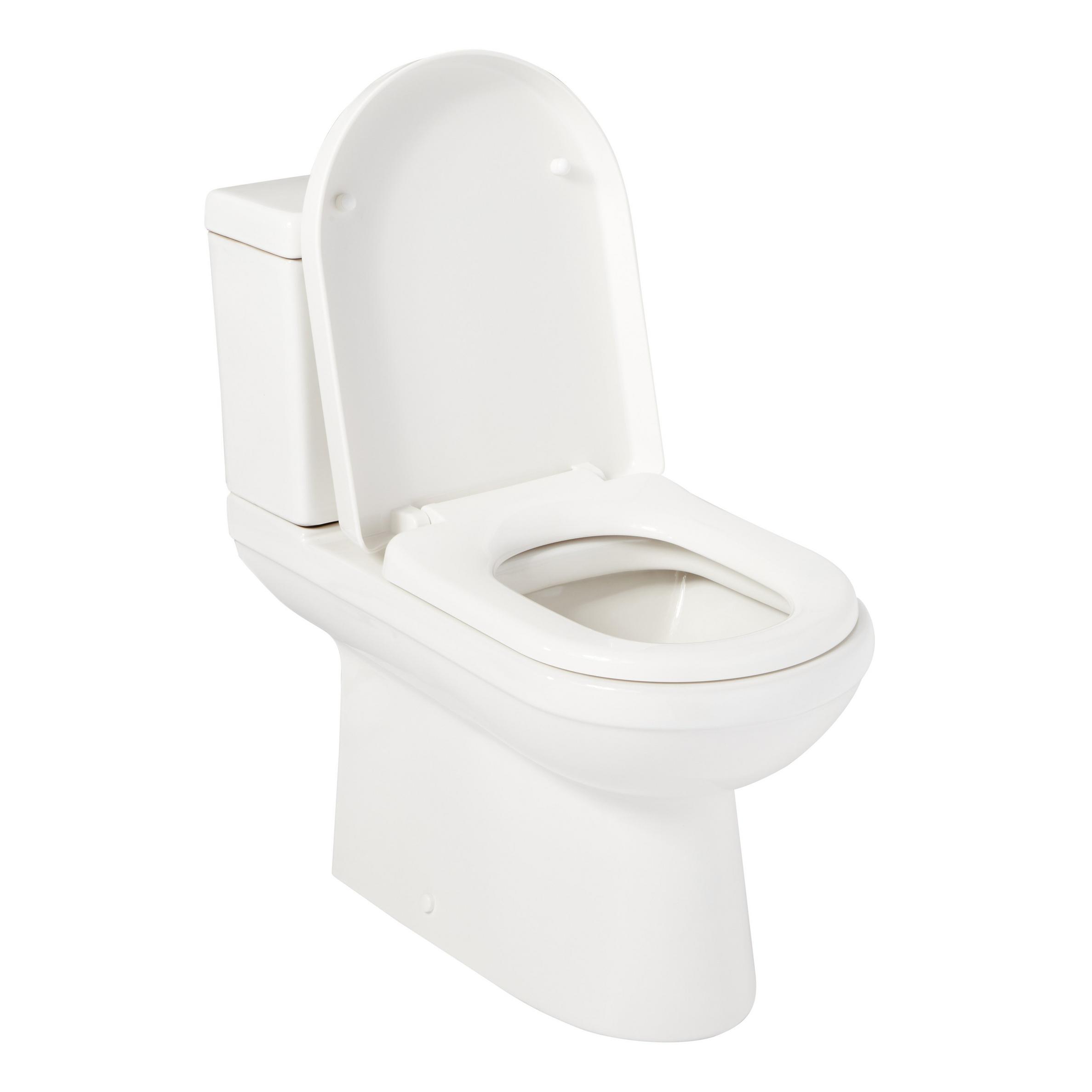 Milazzo Two-Piece Skirted Toilet - White | Signature Hardware