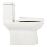 Milazzo Two-Piece Skirted Toilet - White | Signature Hardware