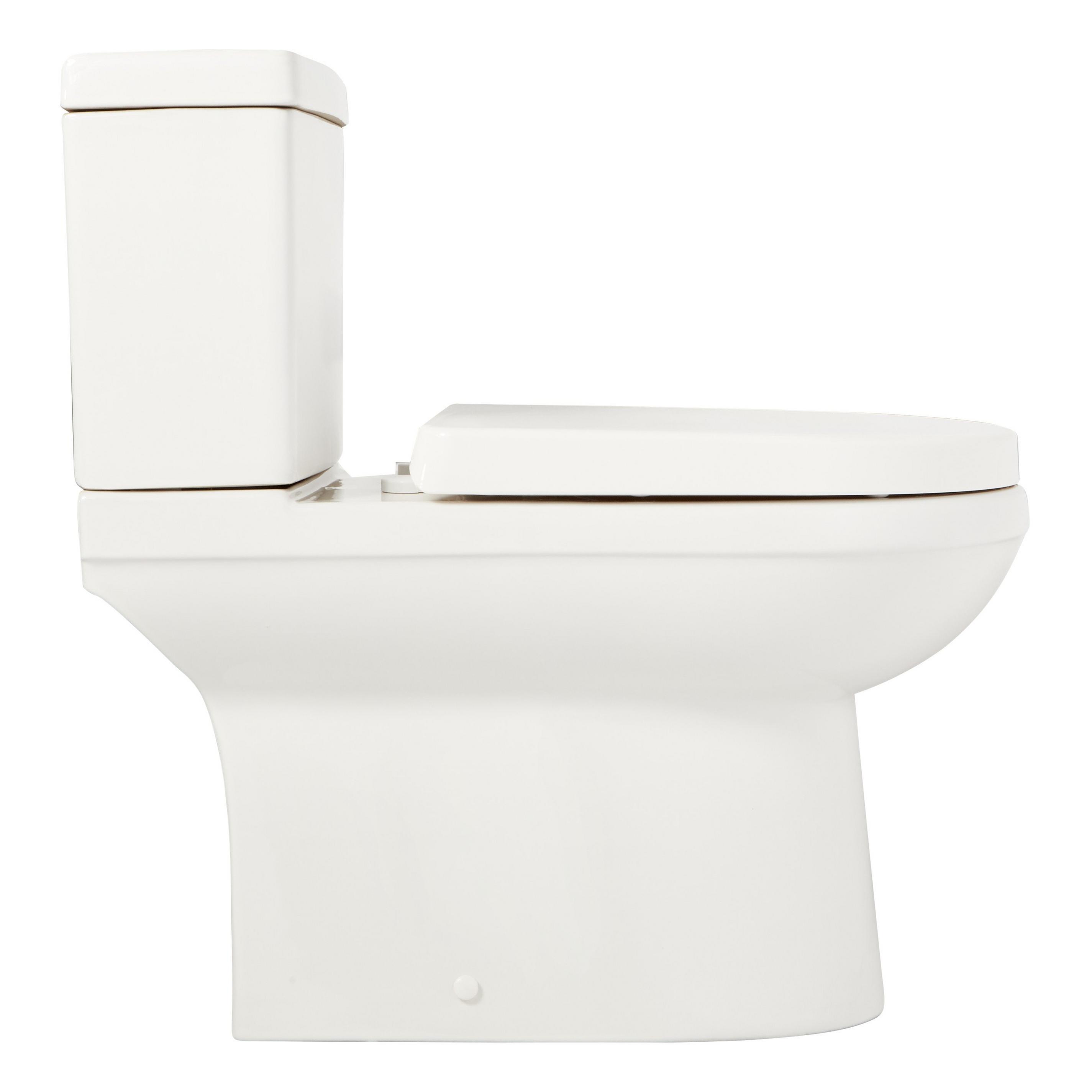 Milazzo Two-Piece Skirted Toilet - White | Signature Hardware