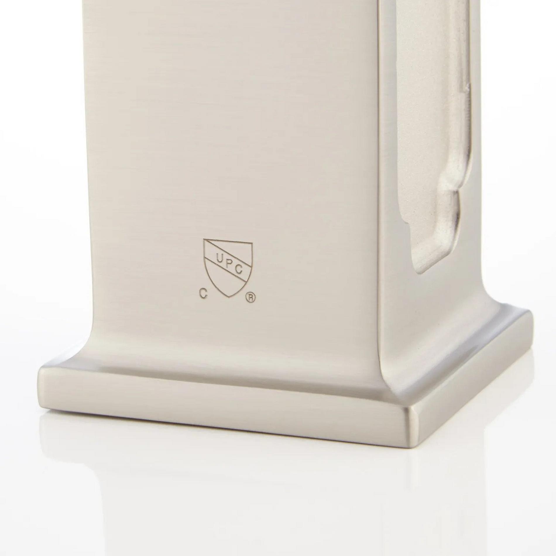 Ryle Single-Hole Bathroom Faucet - Overflow - Brushed Nickel ...