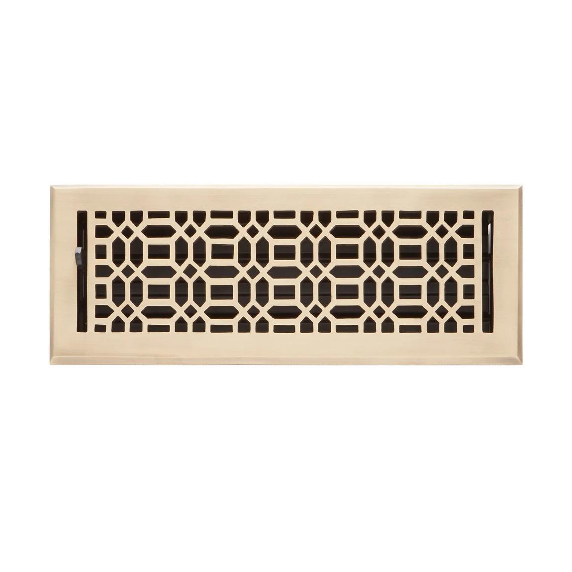 Beelman Brass Oversized Floor Register | Signature Hardware